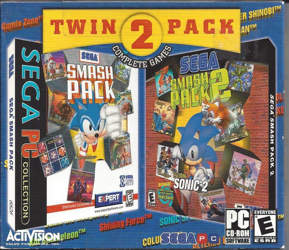 Amazon.com: Sega Smash Pack 1 & 2 (Jewel Case) : Video Games
