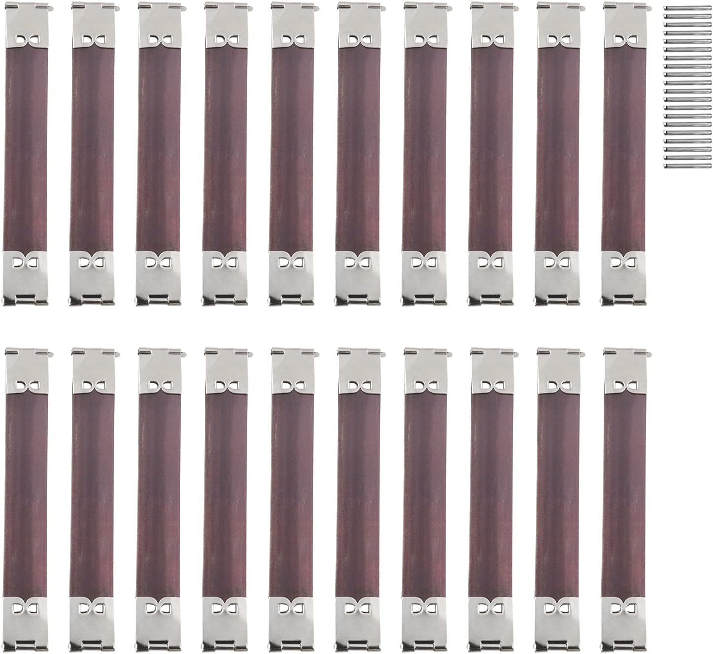 Amazon.com: CHENJIN Handbag Hinge Spring Clip 20PCS 100x13mm / 3.94x0 ...