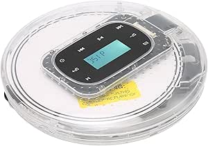 CD Player, Transparent USB C Rechargeable Car CD Player, CD Music ...