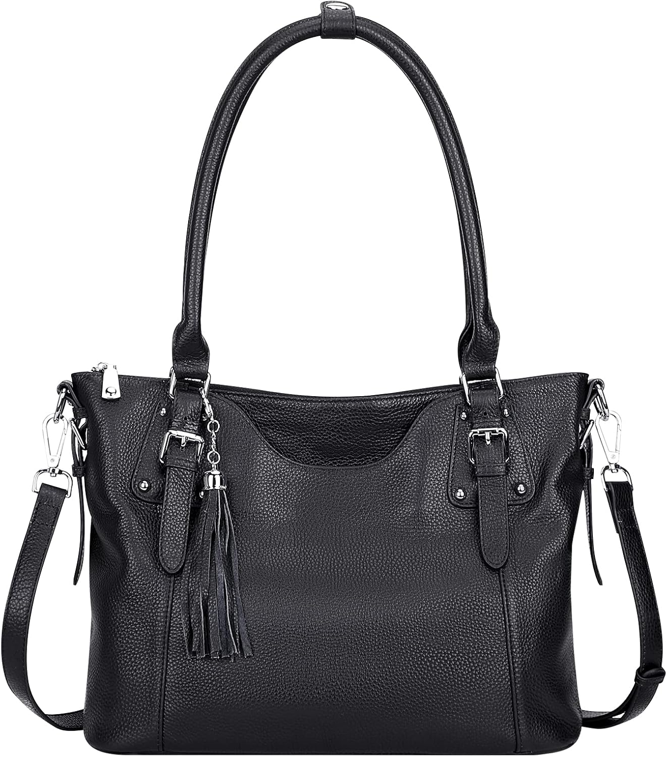 Amazon.com: Over Earth Womens shoulder bags Leather Tote Crossbody ...
