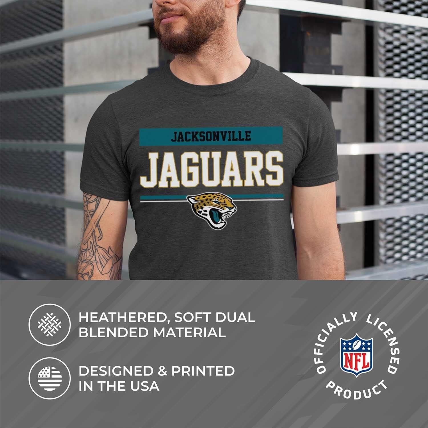 Team Fan Apparel NFL Adult Team Block Tagless T-Shirt - Cotton Blend ...