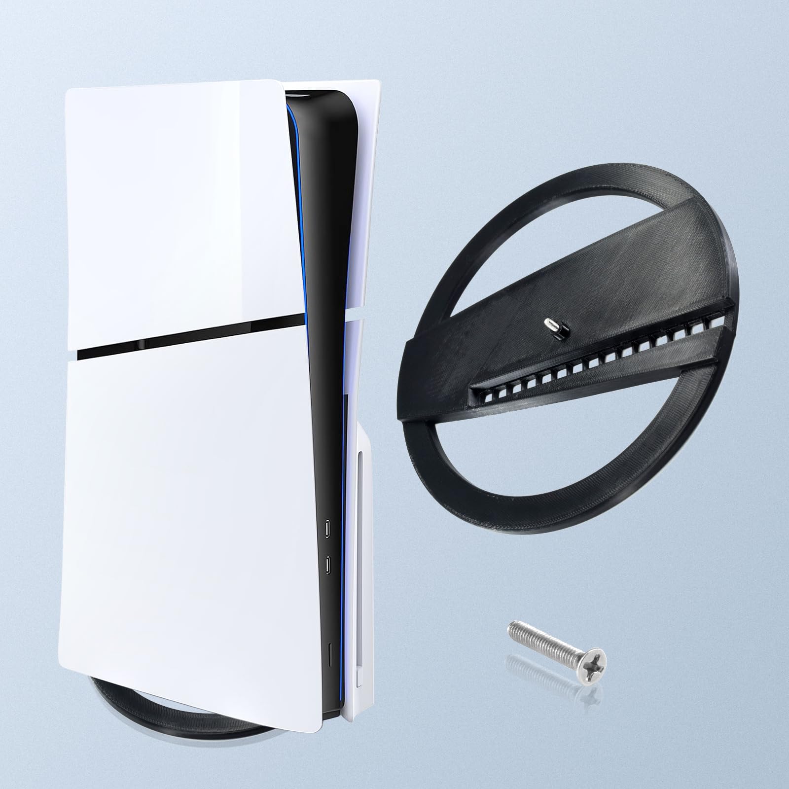 Snapklik.com : XBERSTAR Vertical Stand For PS5 Slim Console Disc And ...