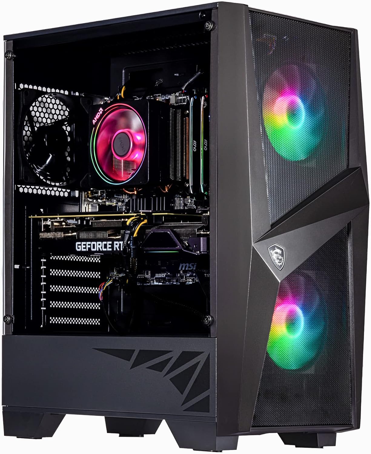 Amazon.com: MSI Codex ZS Custom Built Gaming Desktop PC (AMD Ryzen 5 ...