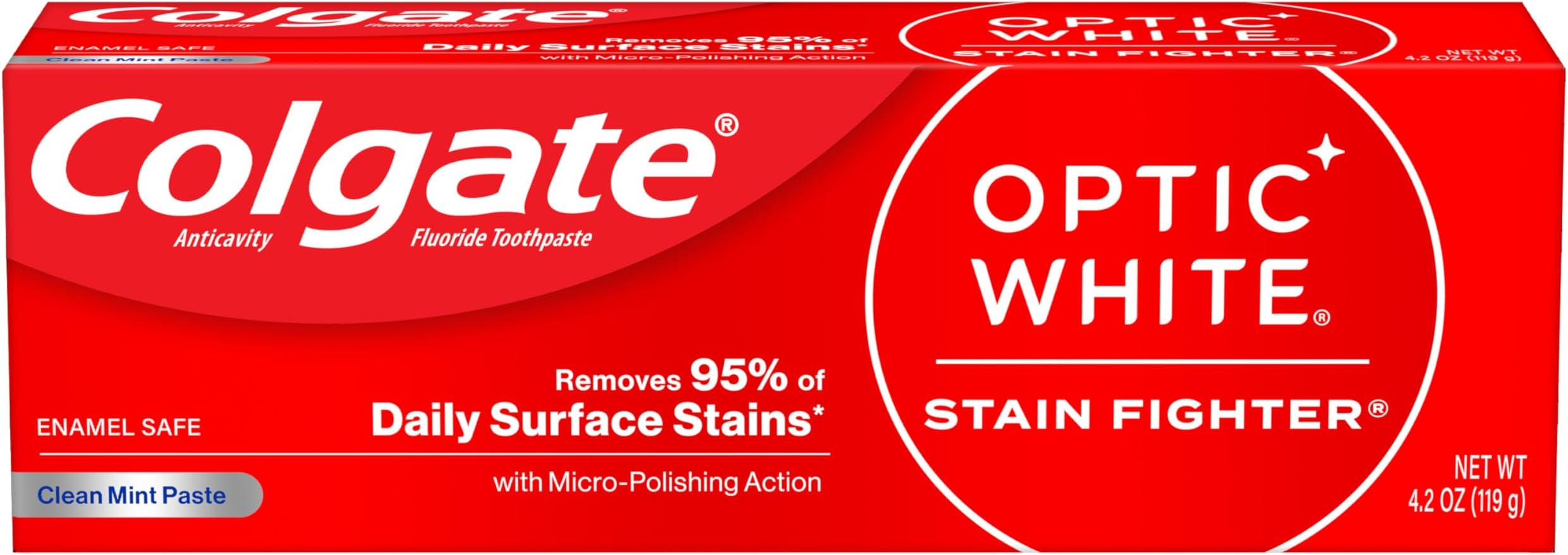 Amazon.com : Colgate Optic White Pro Series Whitening Toothpaste with 5 ...