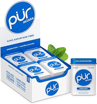 PUR Mints | Aspartame Free Mints | Made with Xylitol | Sugar Free ...
