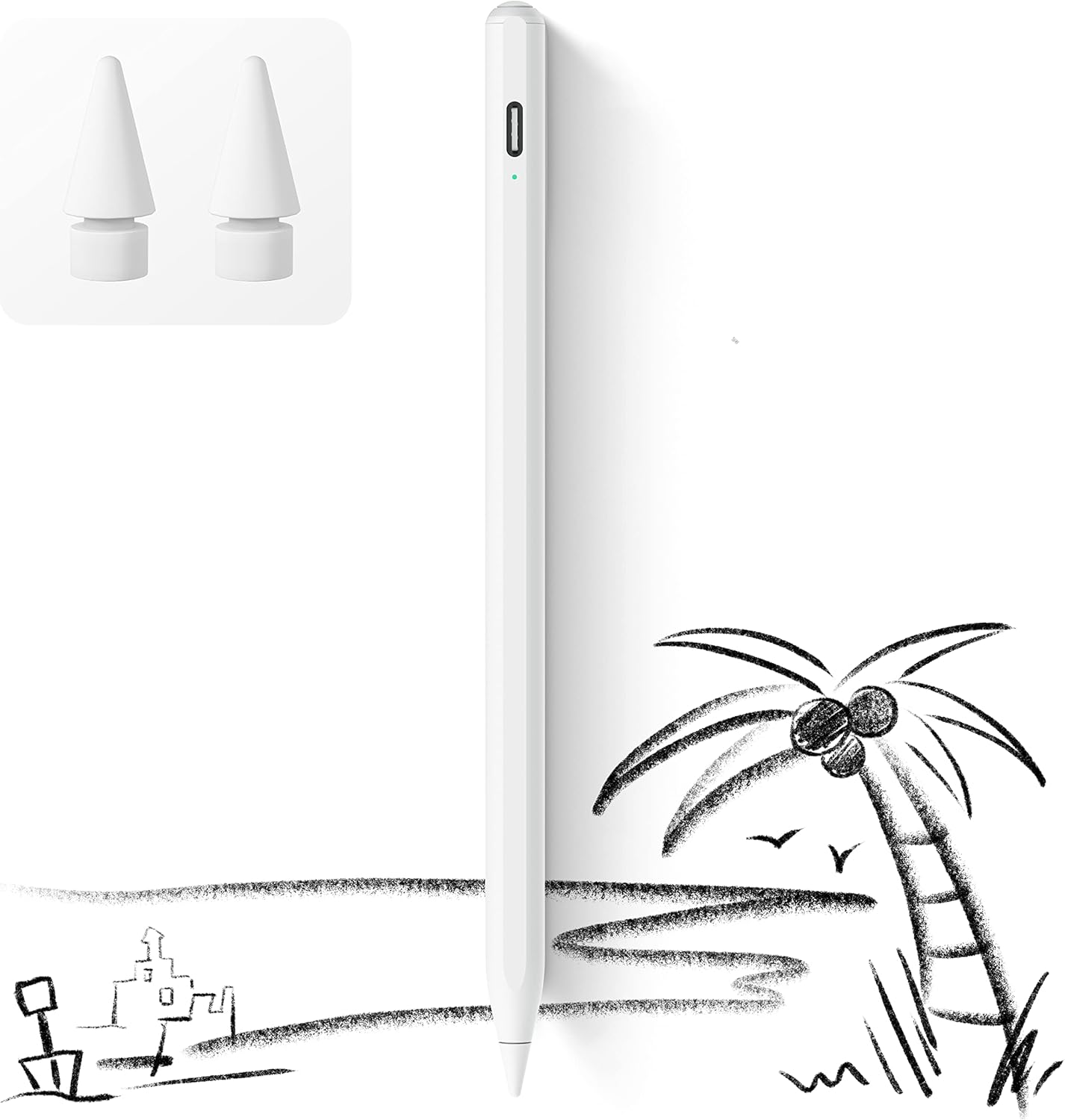 OASO Lápiz para iPad, rechazo de Palma e inclinación G-Senor Active ...