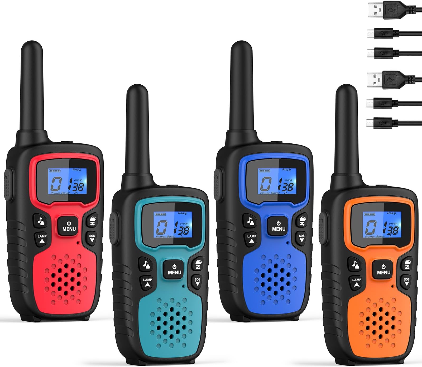 Amazon.com: Walkie Talkies for Adults Long Range-Wishouse Handheld 2 ...