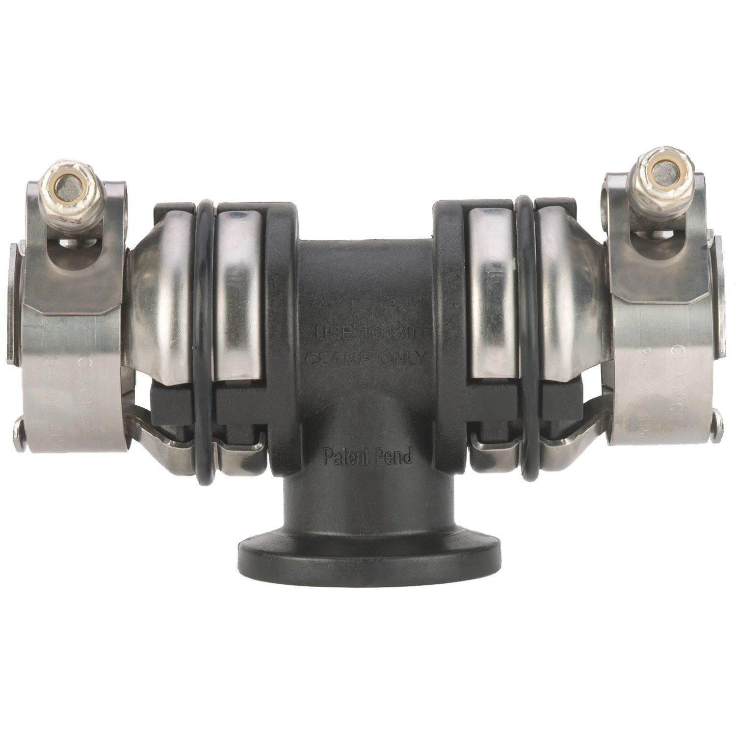 Banjo M100PAT 1" Boom Nozzle Pipe Adapter- Flanged Pipe Adapter Tee ...