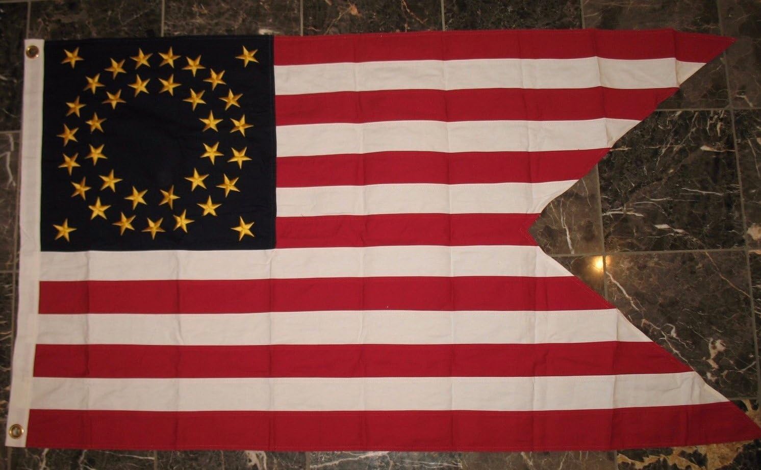 Amazon.com : Union Guidon Cavalry Embroidered Sewn Flag 3'x5' Cotton ...