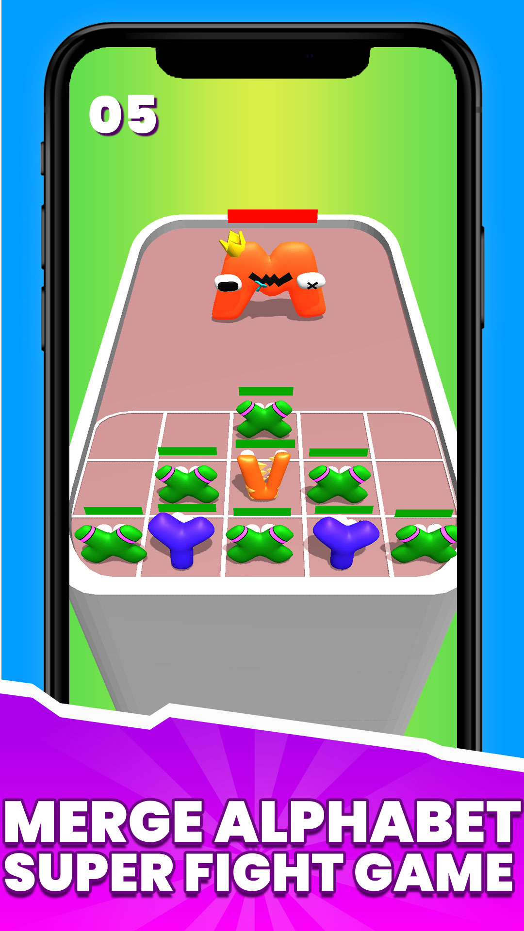 Merge Alphabet Squad Battle 3D - App on Amazon Appstore
