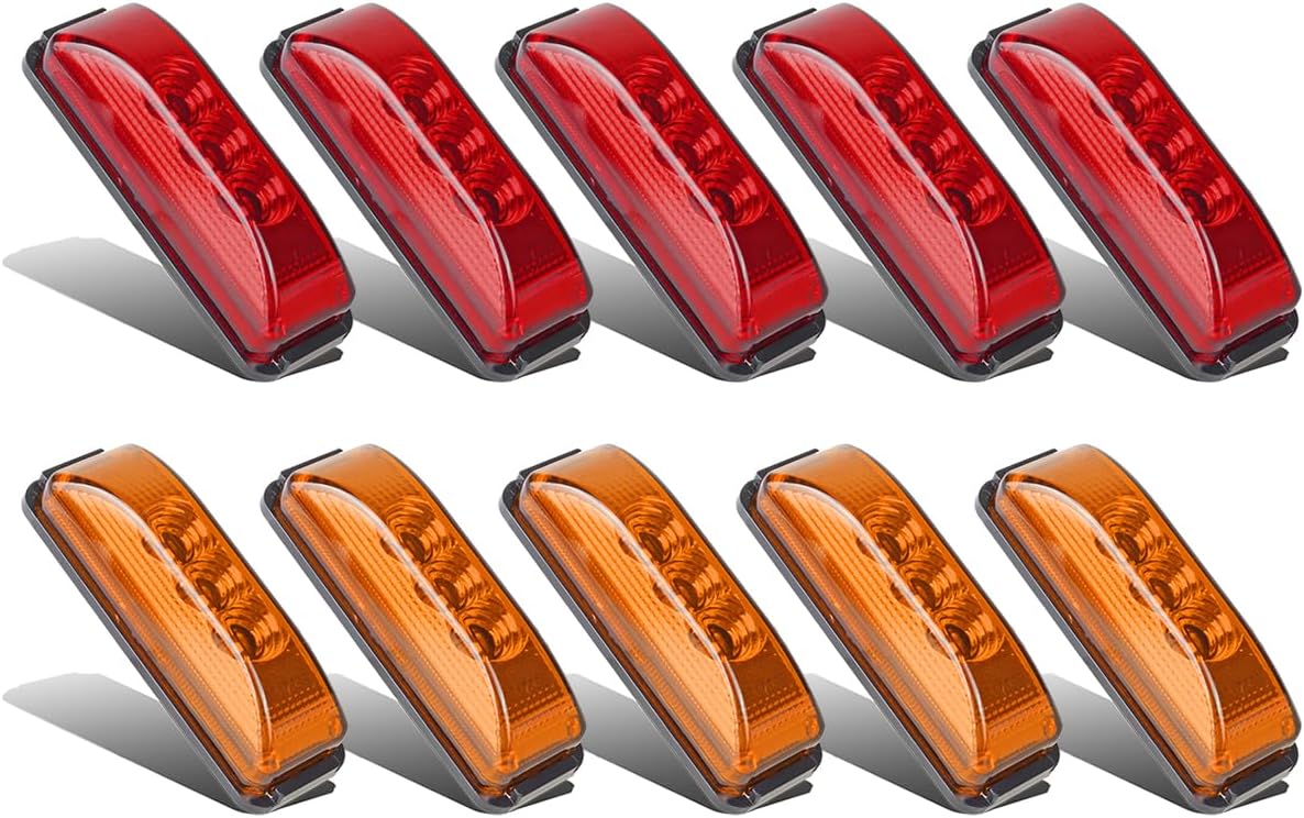 Amazon.com: Truck-Lite 19375Y 19 Series Yellow LED Marker/Clearance ...