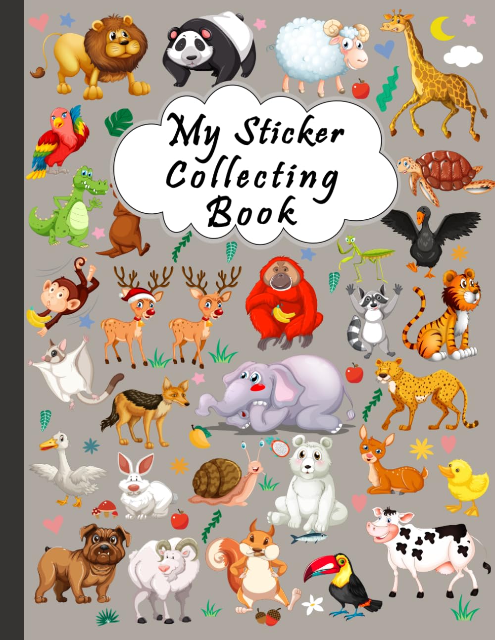 My Sticker Collecting Book Album: Ideal Large Sticker Album for Kids ...