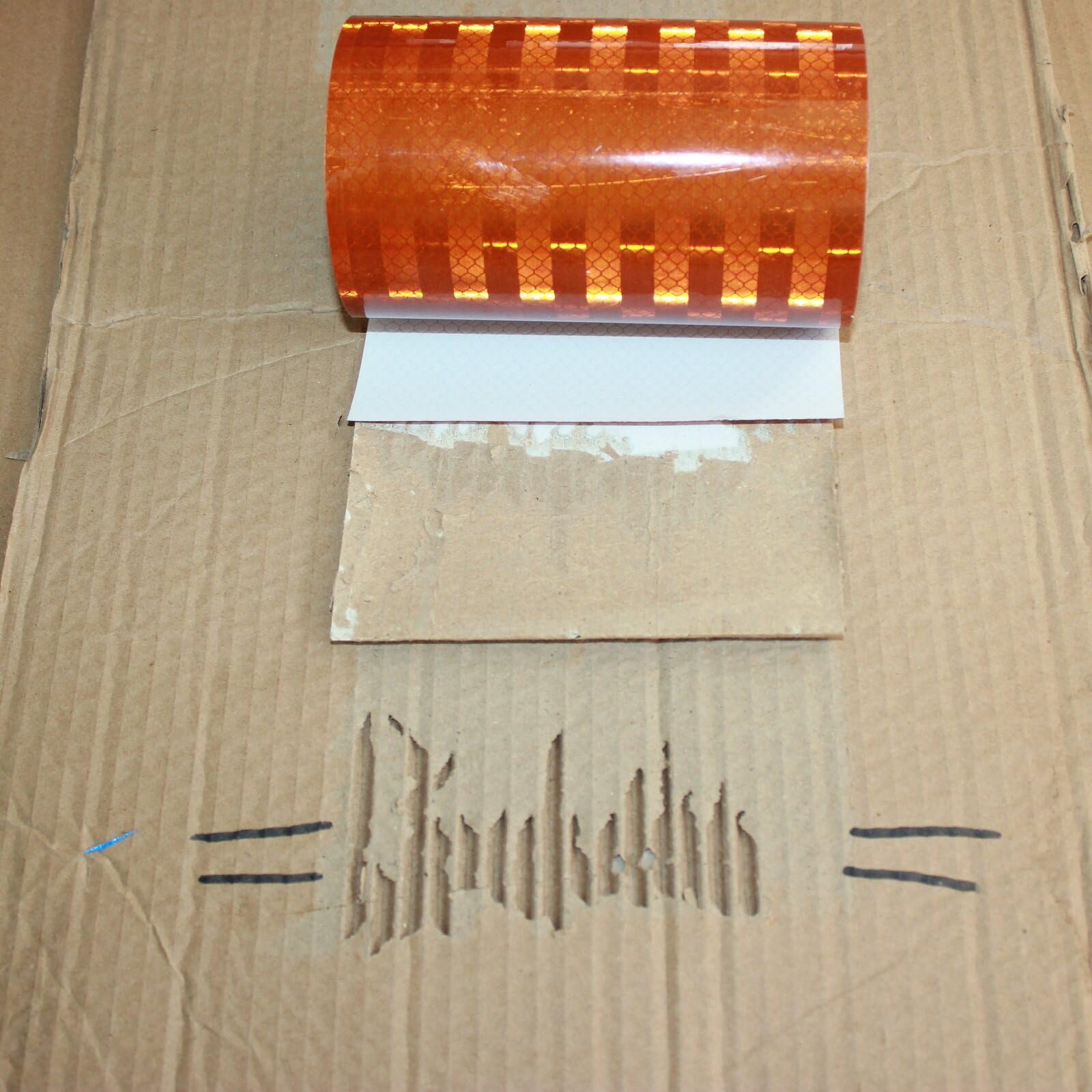 Snapklik.com : Tuyrchu Non Fading Reflective Tape Brown Outdoor ...