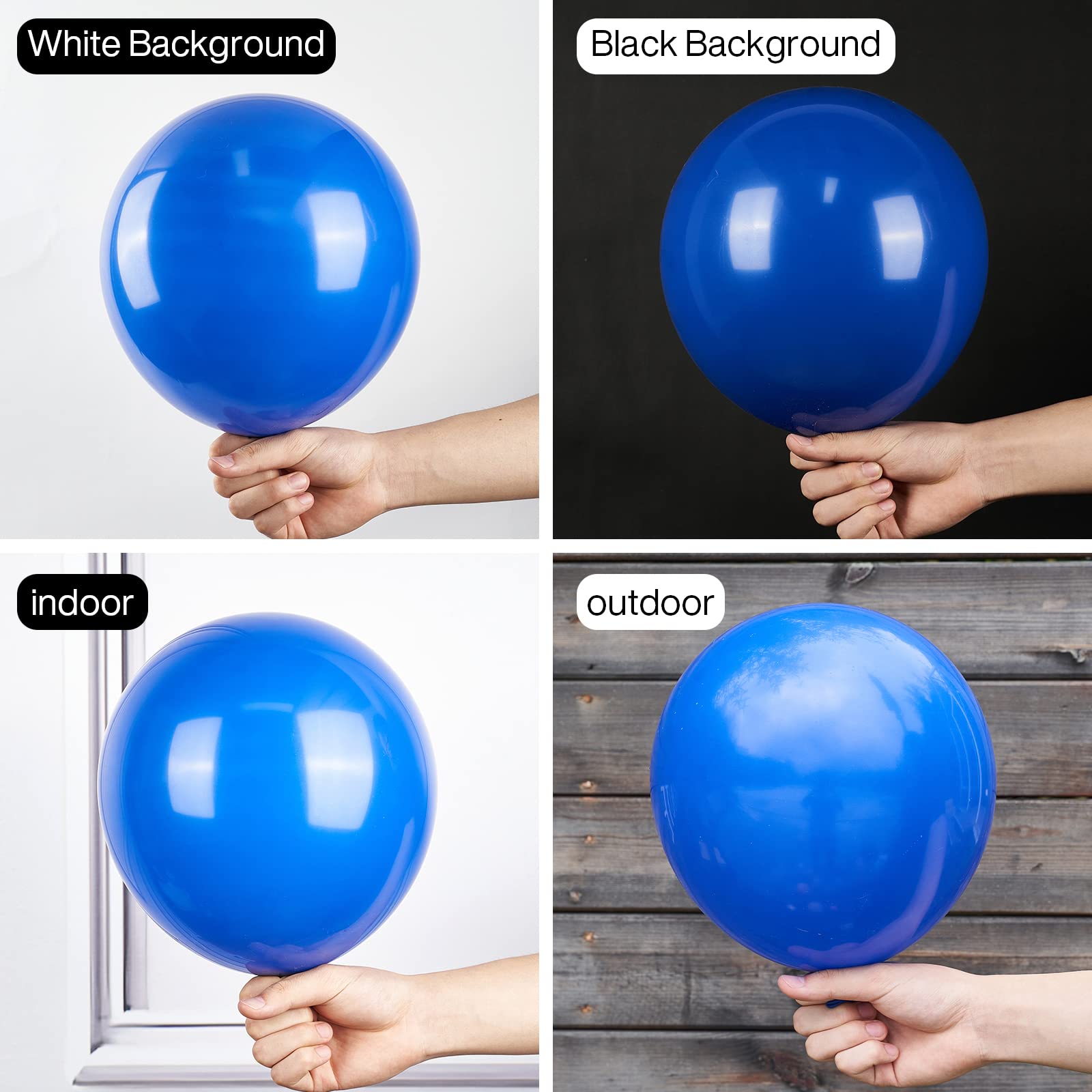 Globos PartyWoo Royal Blue, 5... - B09XN47KXK | Encarguelo.com