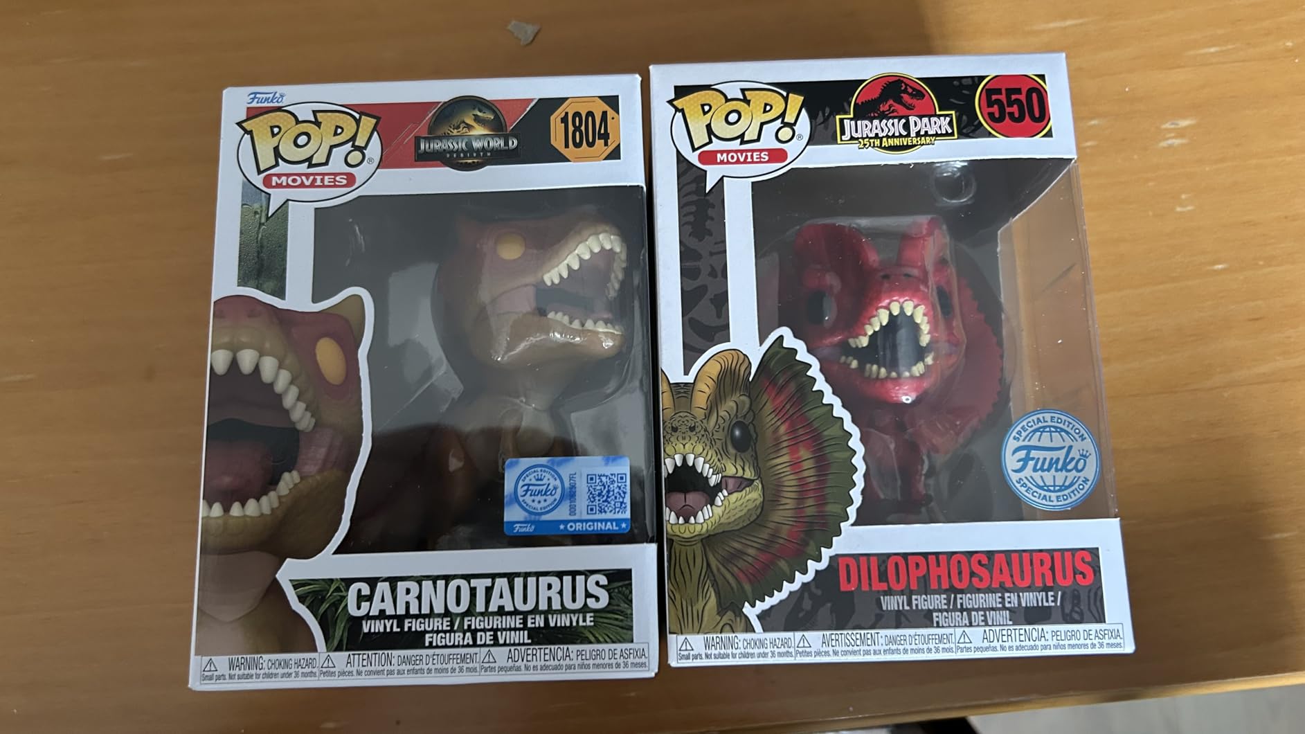 Funko Pop! Movies: Jurassic World: Rebirth - Carnotaurus - Collectable ...