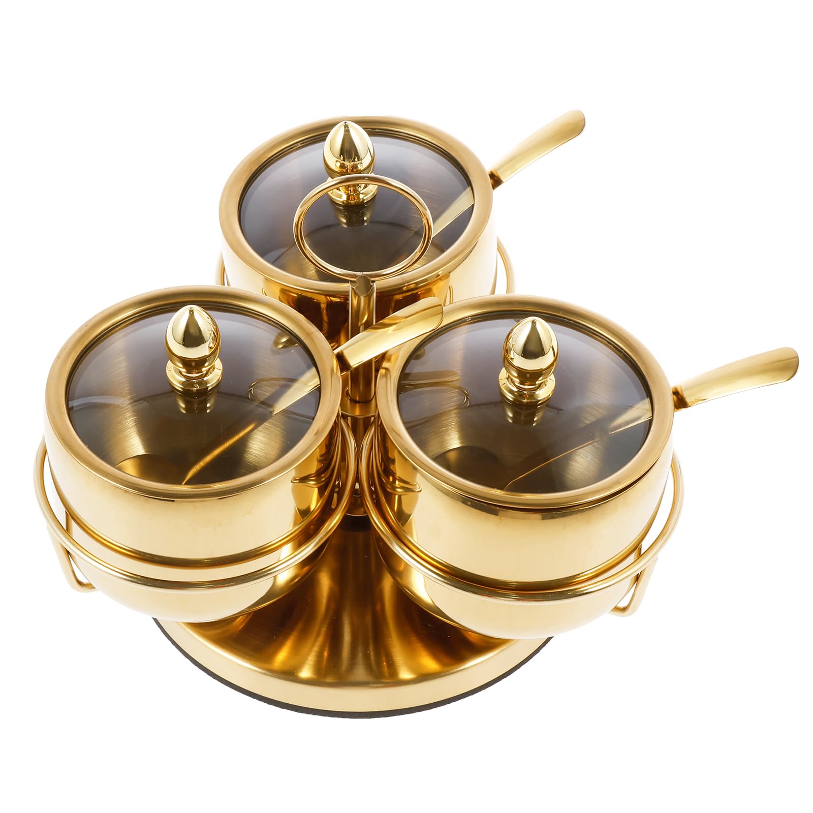Amazon.com | XYDHQS Stainless Steel Sugar Bowl Set, Sugar Bowl with Lid ...
