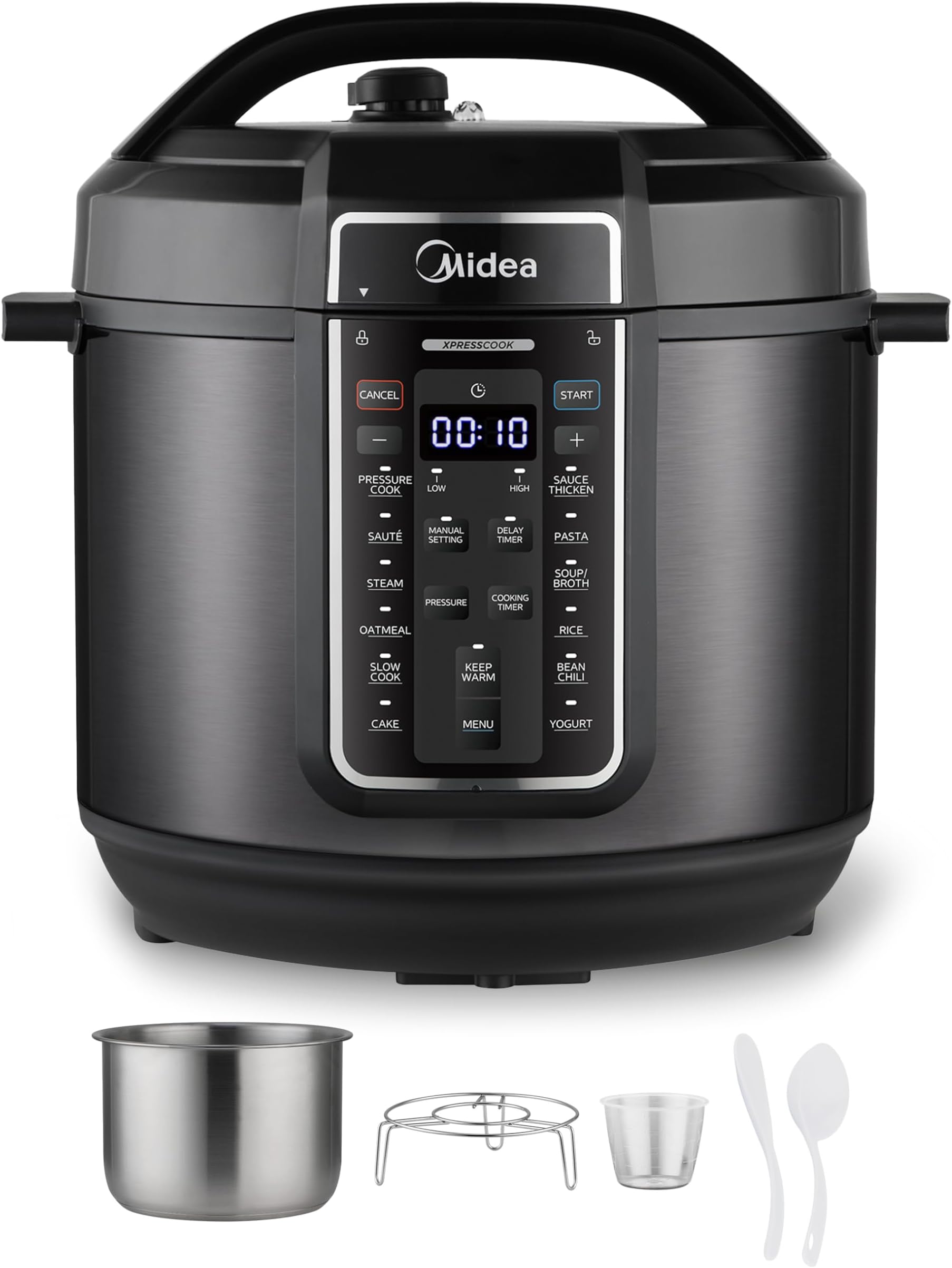Amazon.com: Midea 12-in-1 Electric Pressure Cooker, 8 Quarts, 12 ...