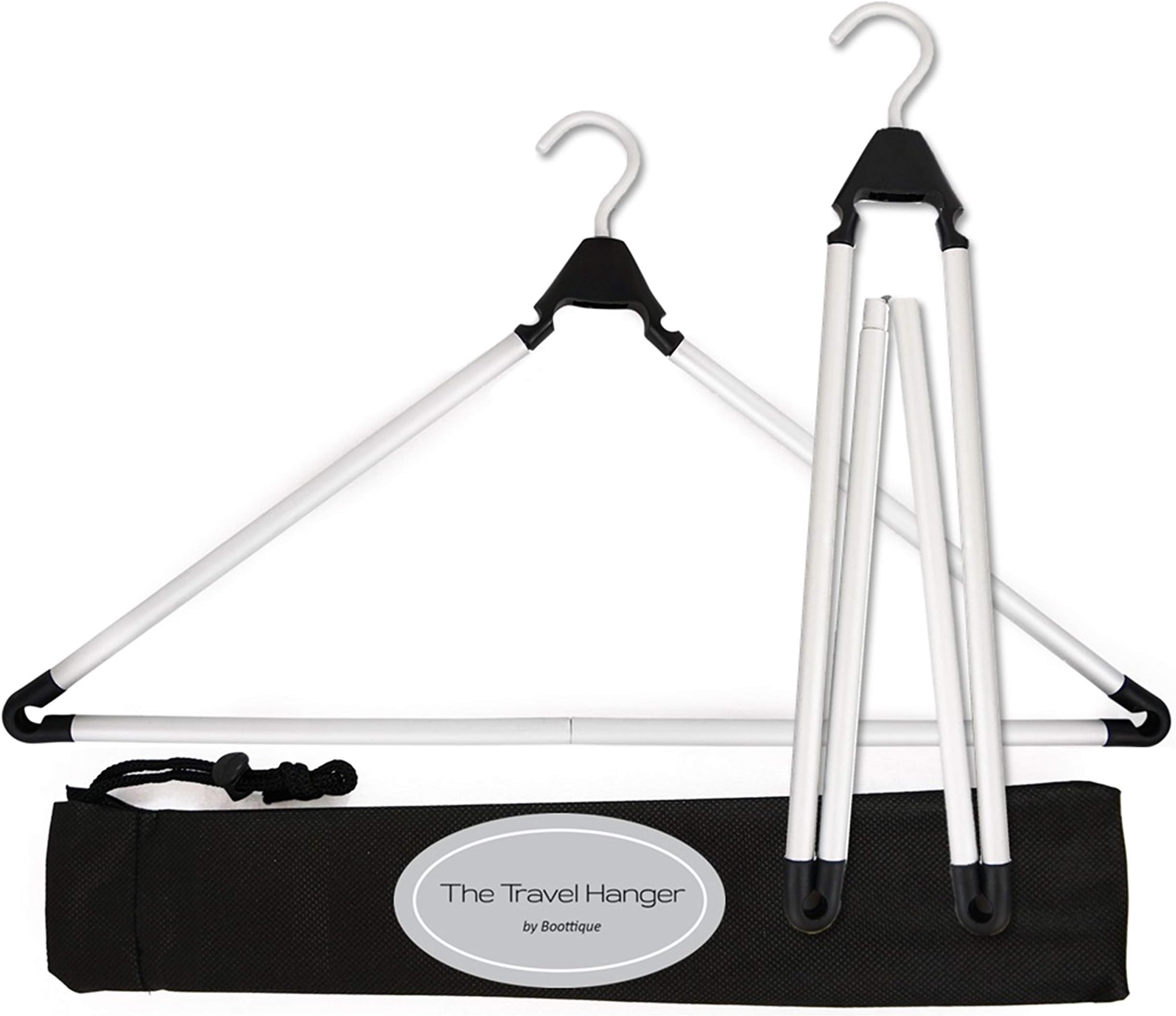 Amazon.com: Retractable Portable Travel Hangers 3 Pcs, Aluminum Alloy ...