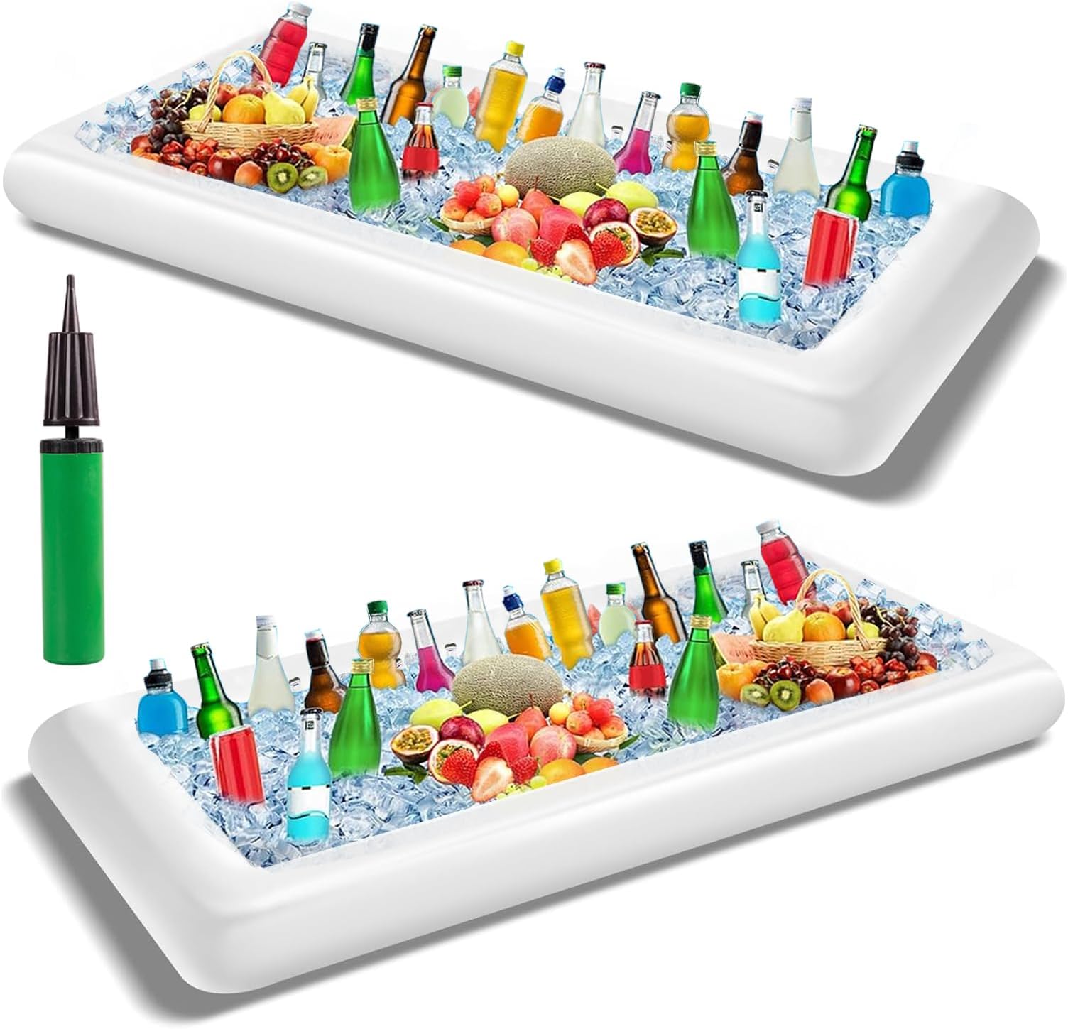 Amazon.com: Supoice 4 Pack Inflatable Salad, Food, Drink Buffet Cooler ...