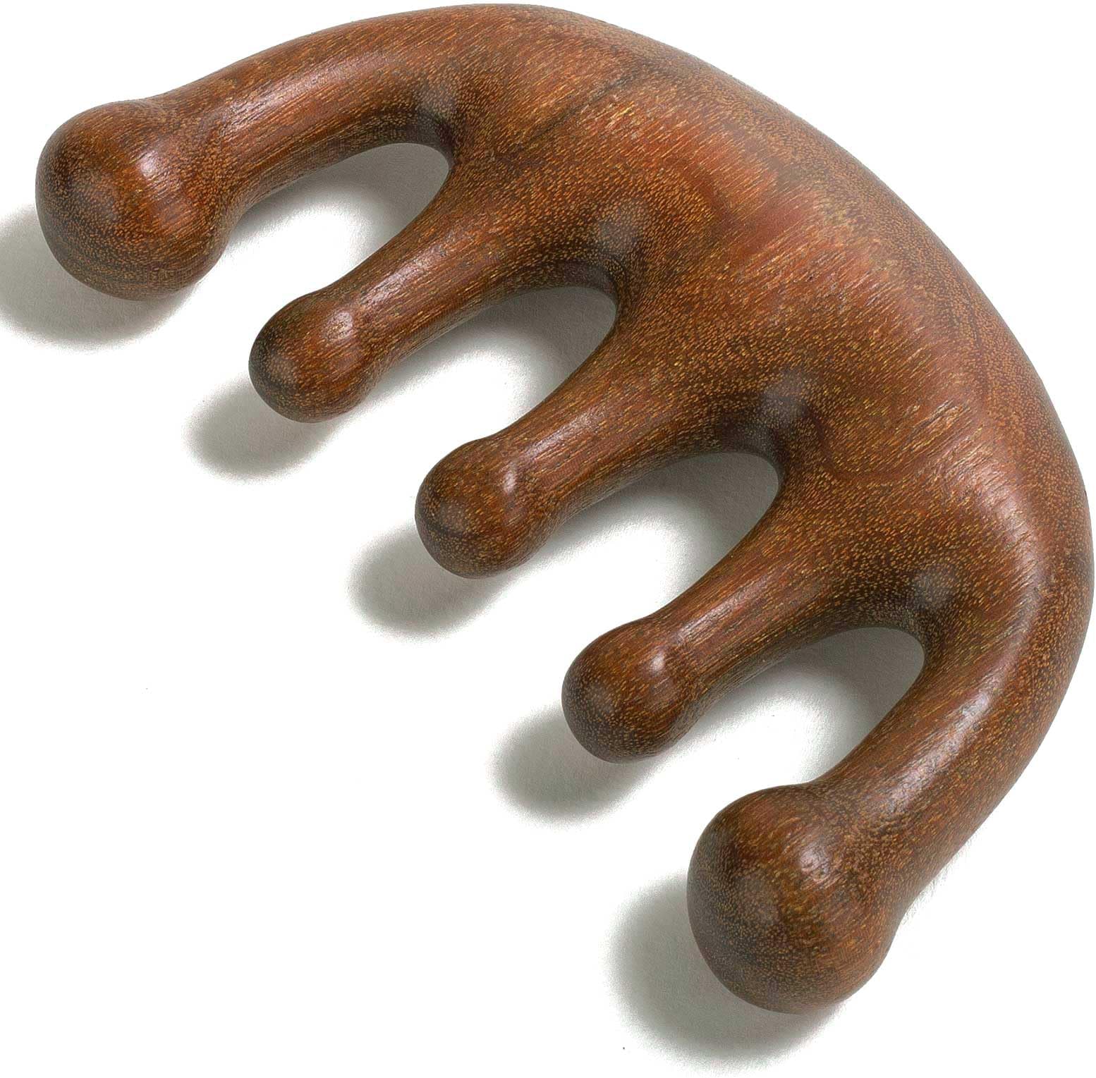 Amazon.com : Cureder Wooden Scalp Massager - Handmade 100% Natural ...