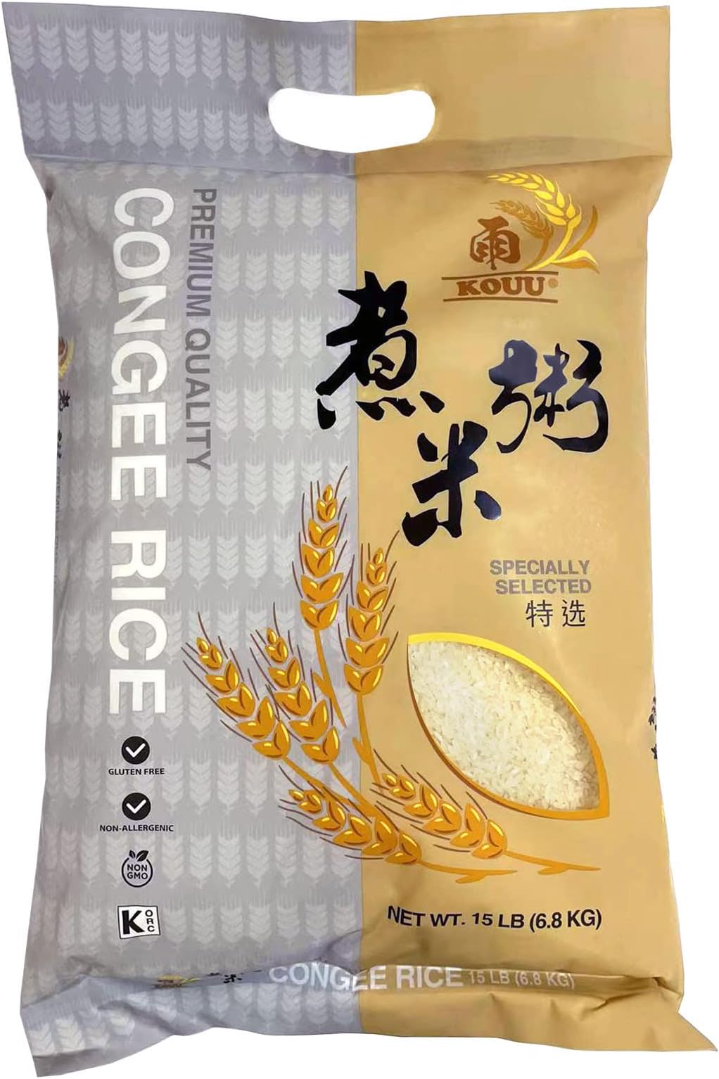 Amazon.com : Kokuho Rose Rice, 15-Pound : Dried White Rice : Grocery ...