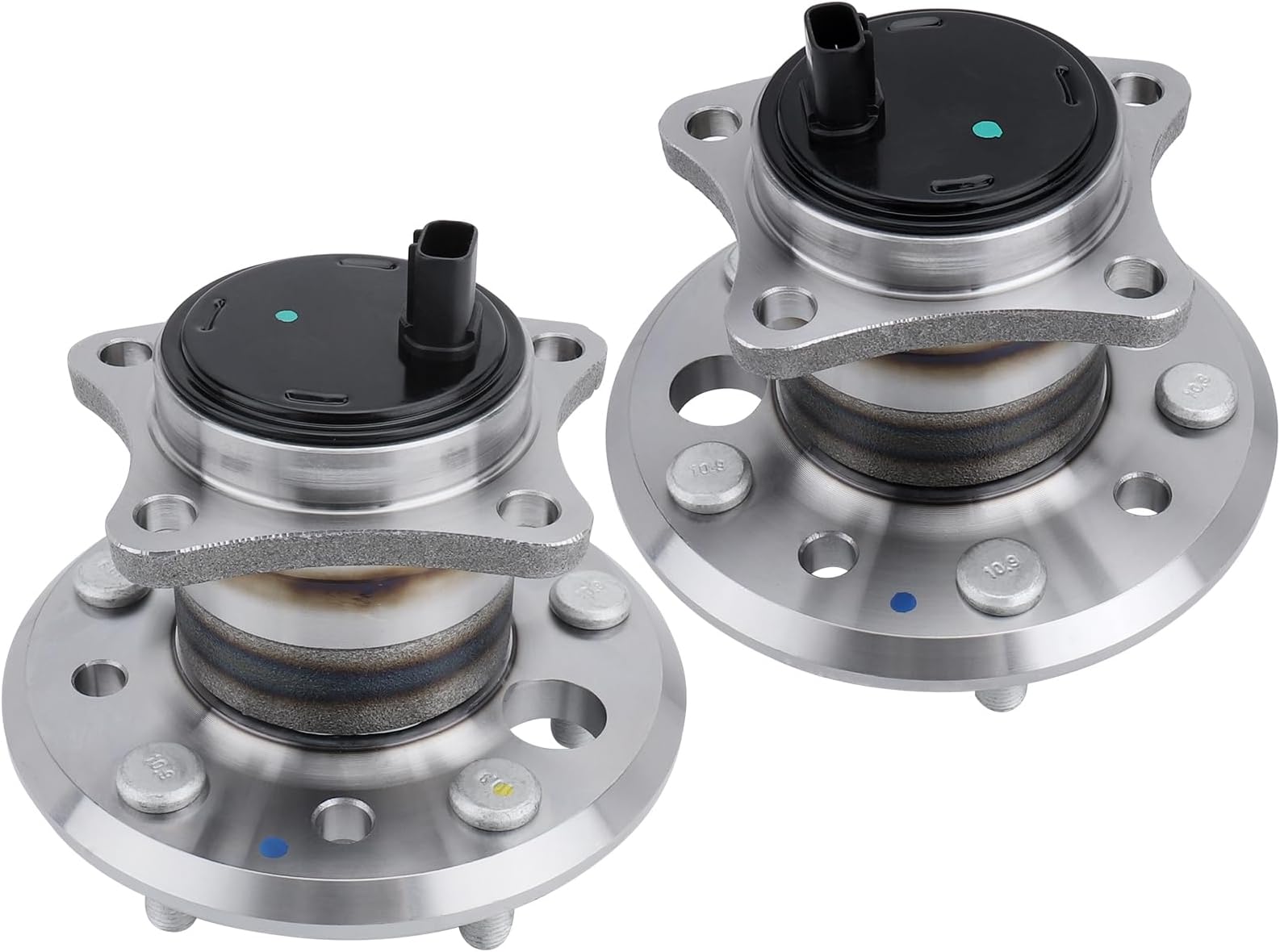 Amazon.com: MACEL 512206 512207 Set of 2 Rear Wheel Hub Bearing ...