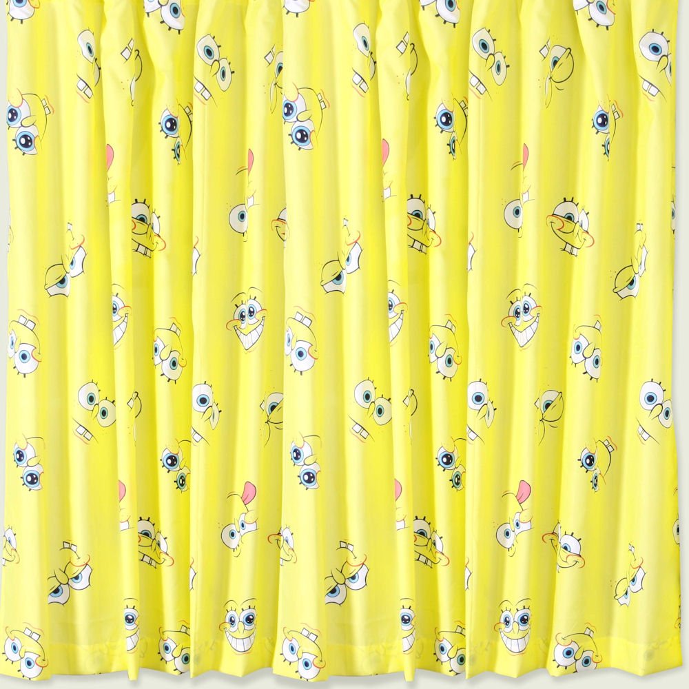 Spongebob Squarepants Expressions Curtains 72" : Amazon.co.uk: Home ...