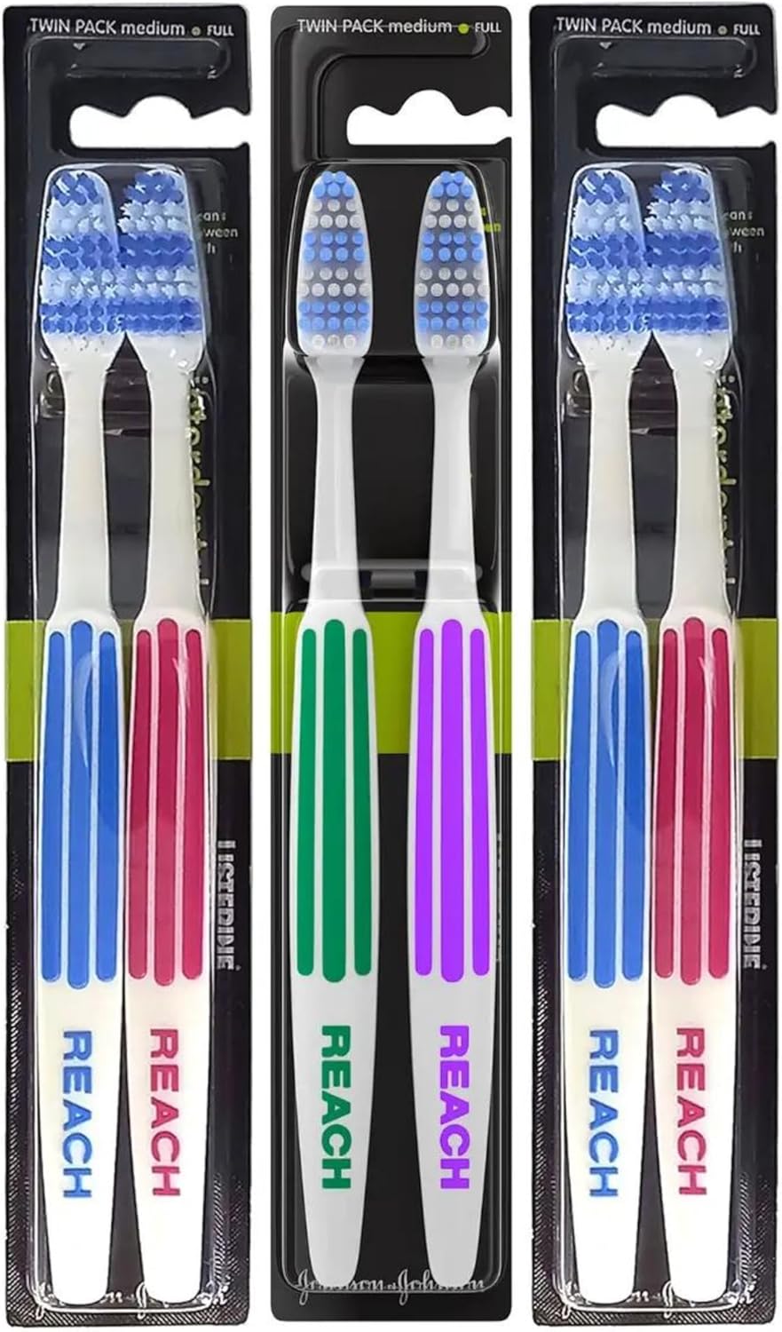 Reach Interdental Toothbrush Medium Head Duo Pack (Pack of 3) : Amazon ...