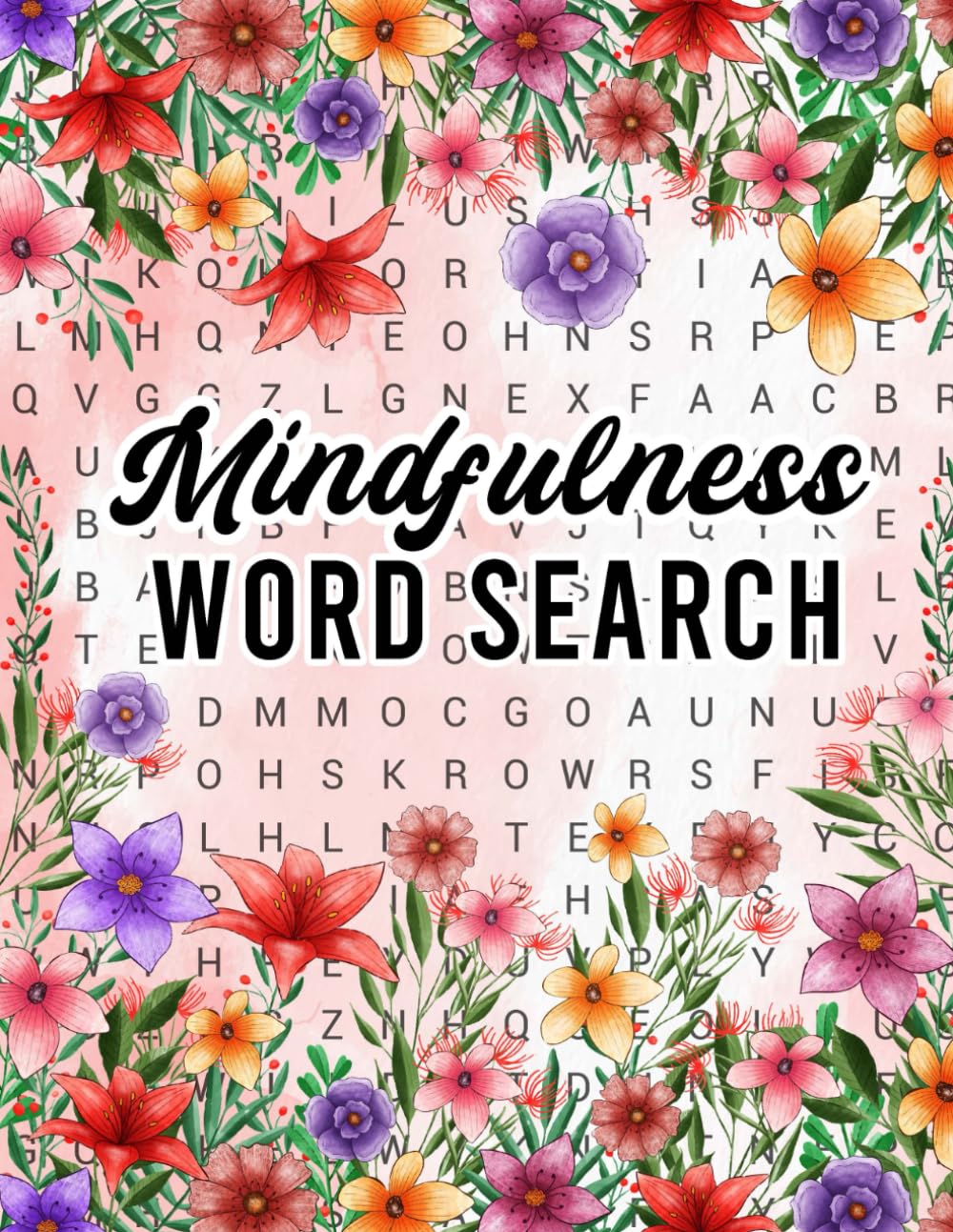 Mindfulness Word Search Book: Large Print Puzzles for Inner Peace ...