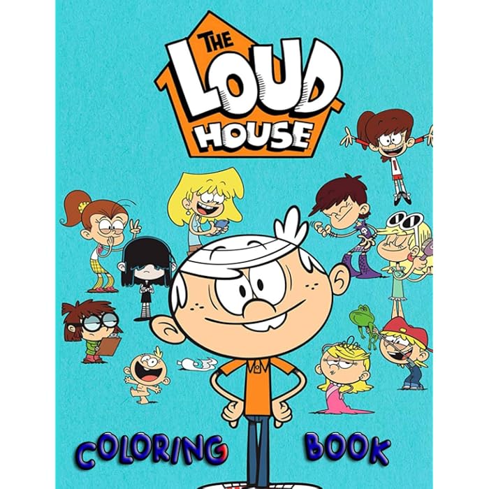 Buy The Loud House coloring book: Amazin coloring book Loud House Color ...