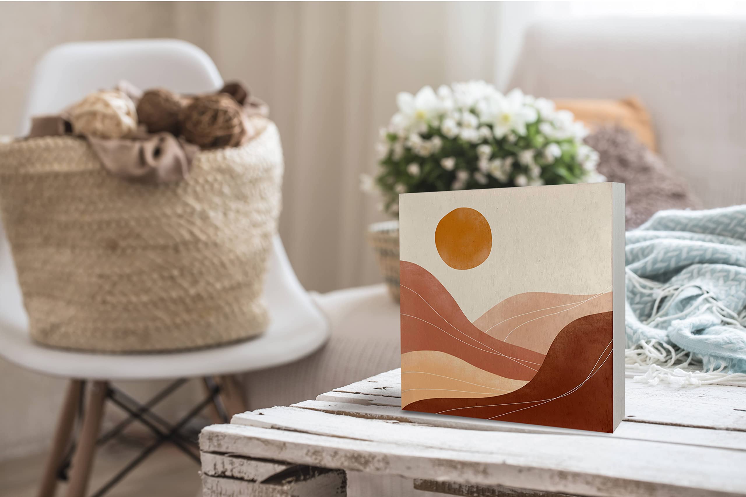 Natural Bohemian Decor Desert Amazon.com: Boho Gallery Wall Art,