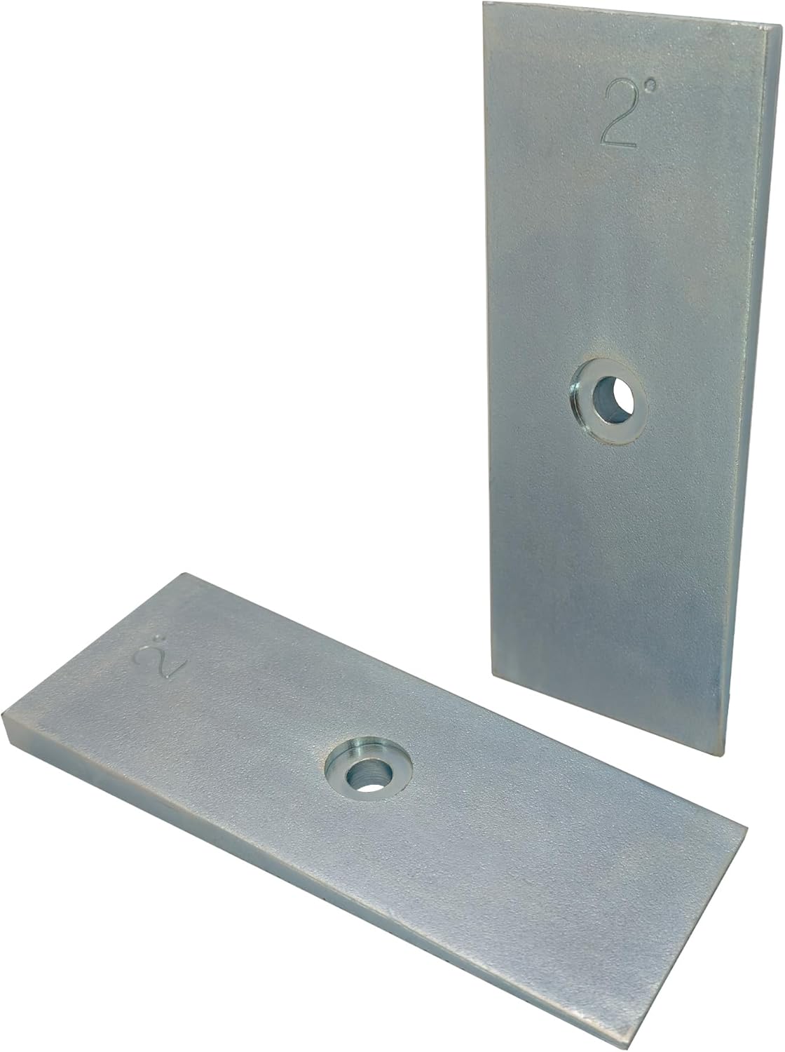 Amazon.com: 2" Wide Steel 2 Degree Shims Wedge for Pinion Angle or ...