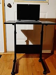 Amazon.com: SSLine Rolling Sofa Side Snack Table Portable Laptop ...