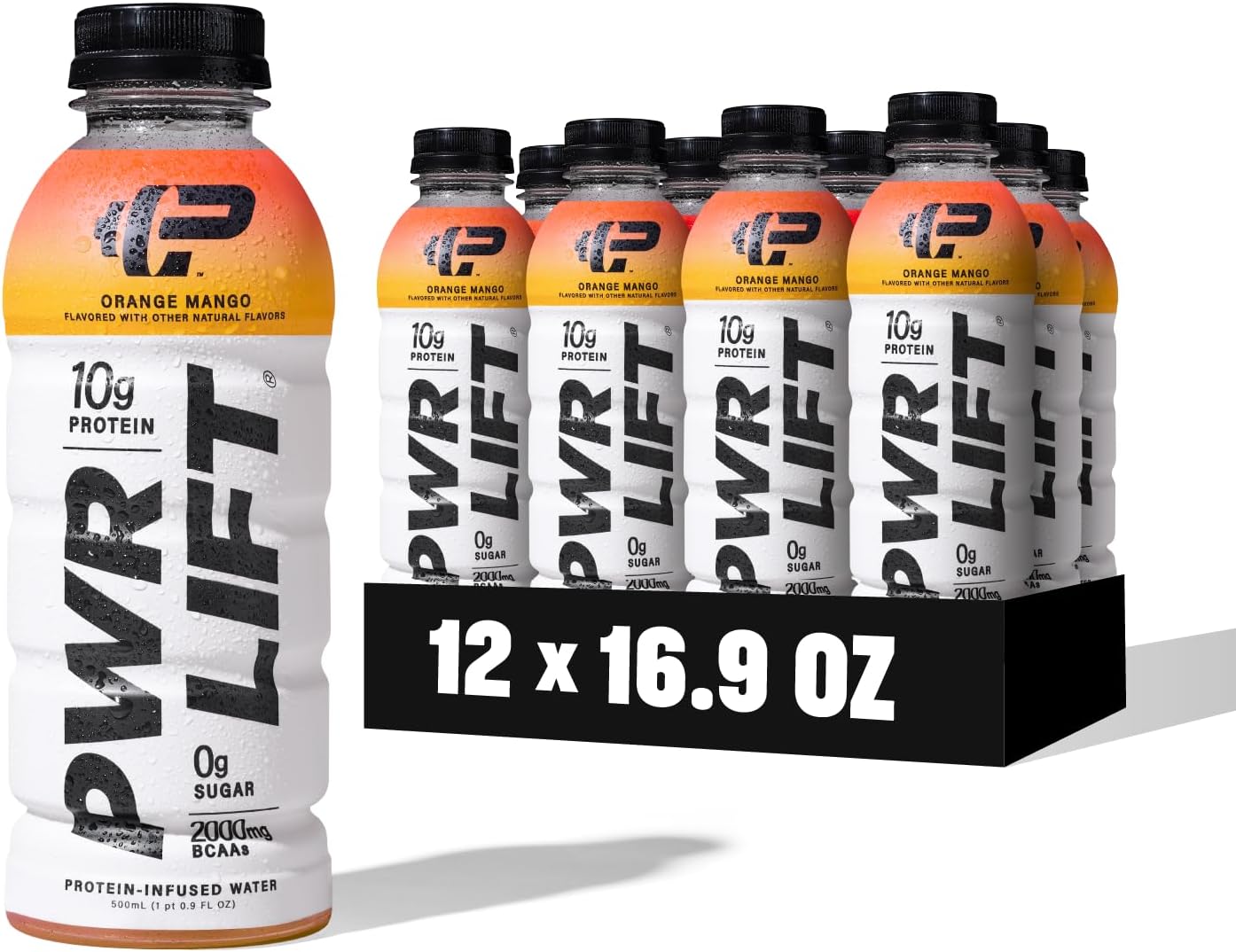Amazon.com : Whey Protein Water Sports Drink by PWR LIFT | Orange Mango ...