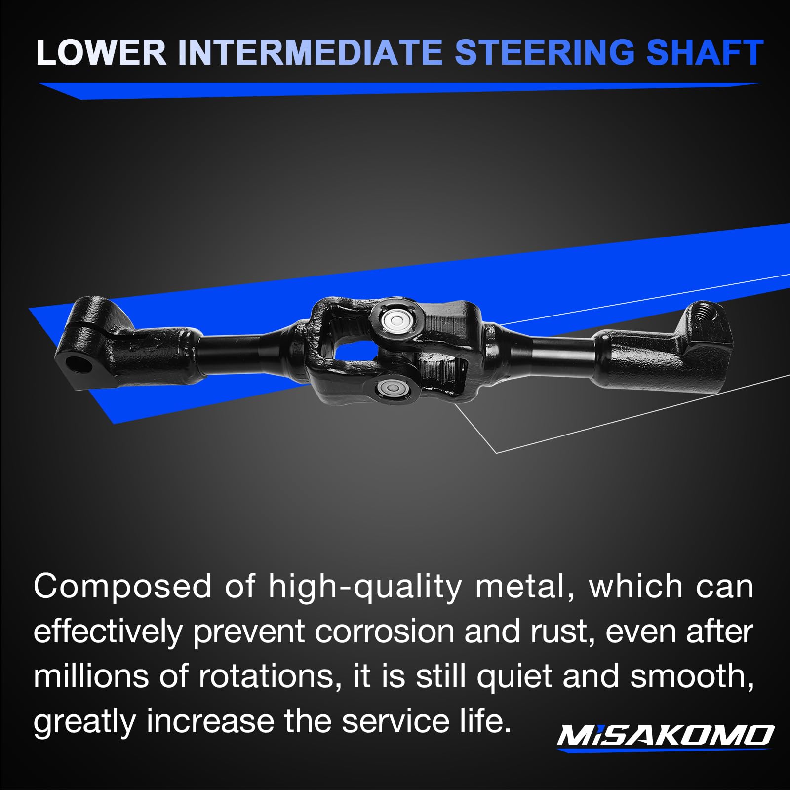 Snapklik.com : Misakomo Lower Steering Intermediate Column Shaft Compatible