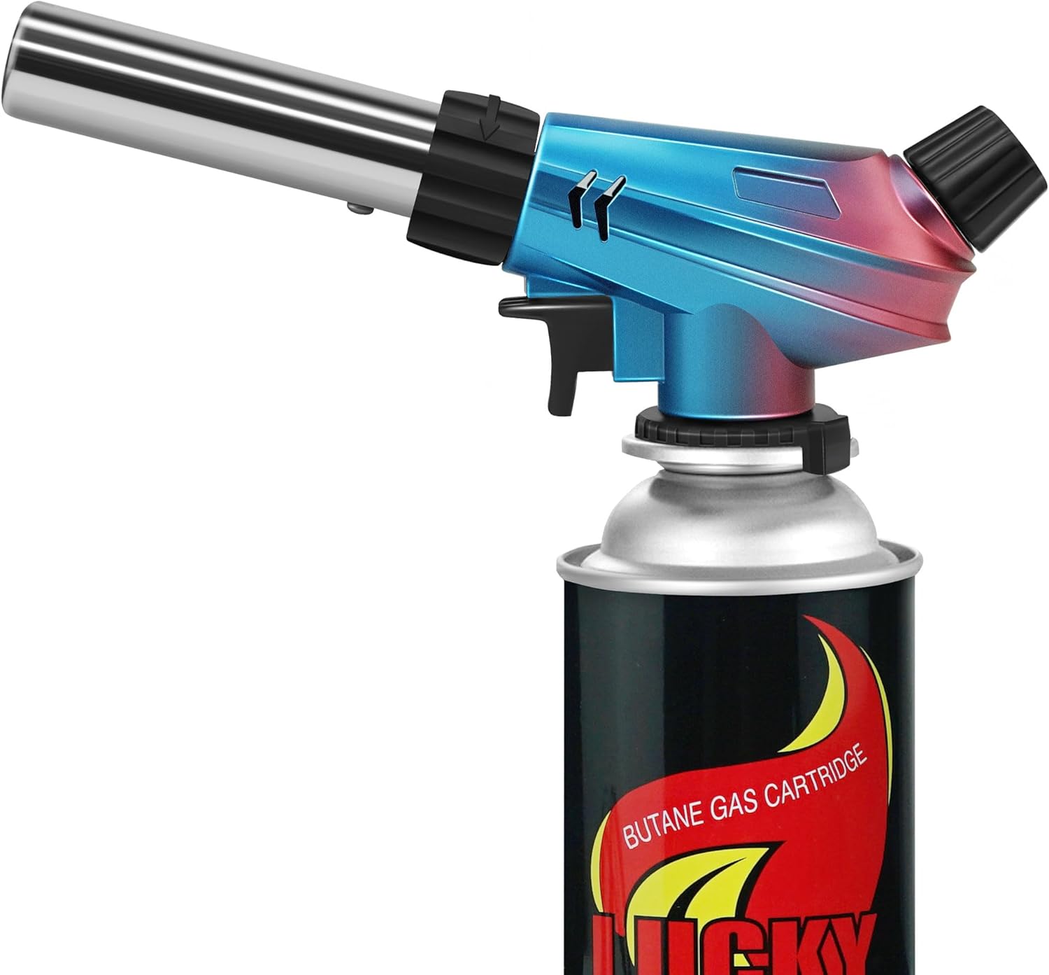 WANBRO Kitchen Blow Torch Head, Powerful 2500°F Adjustable Jet Flame ...