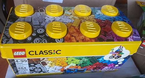 Amazon.com: LEGO Classic Medium Creative Brick Box 10696 Building Toy ...