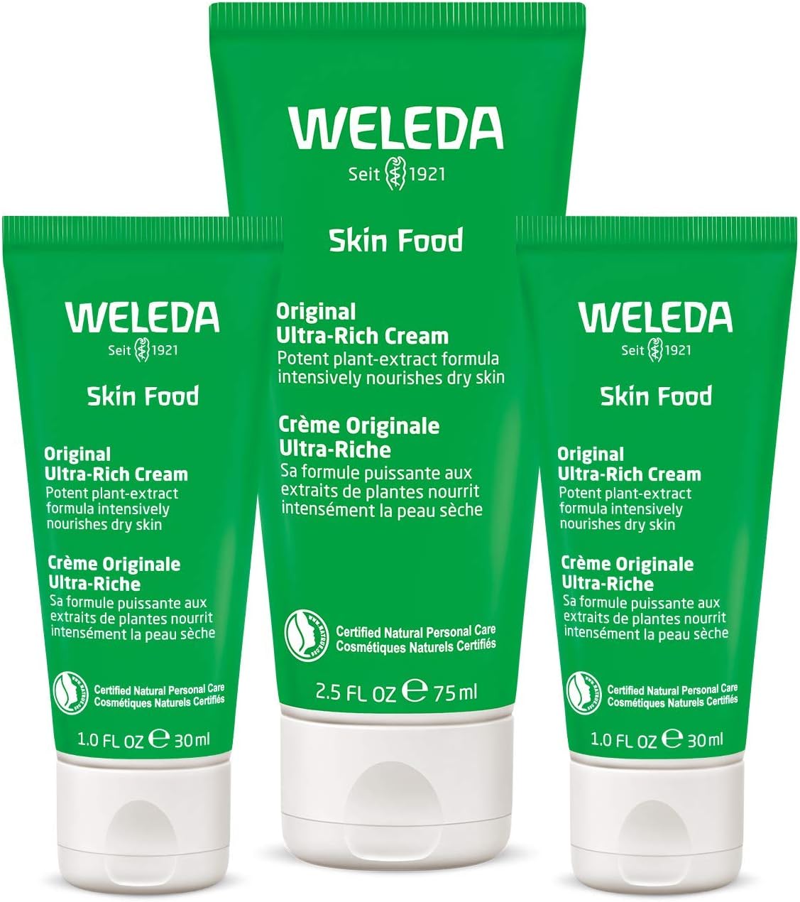 Amazon.com: Weleda Skin Food Light Nourishing Body Cream 2.5 Fluid ...