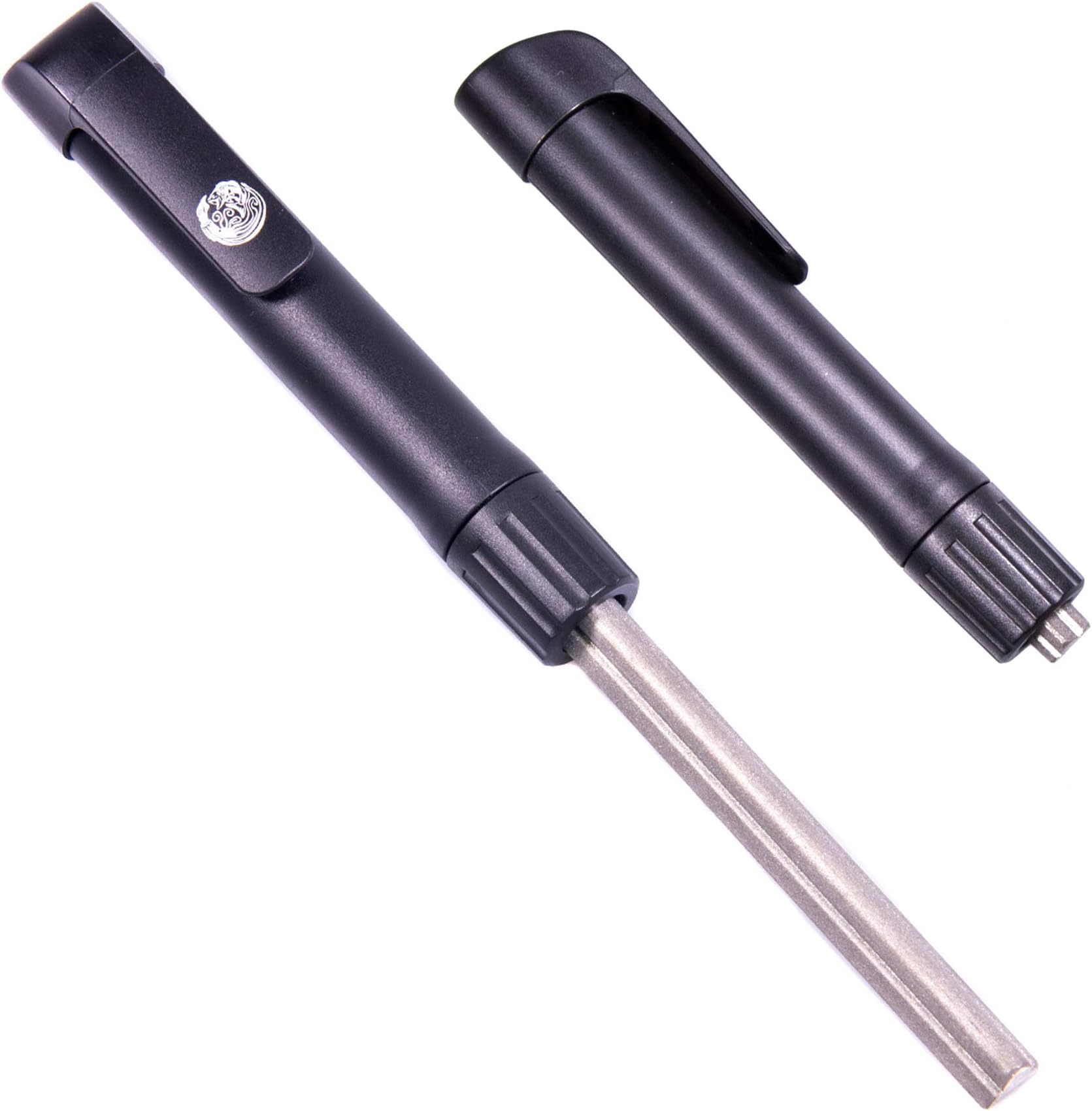 Amazon.com: Prasacco 2 Pcs Fish Hook Sharpeners Double Sided Diamond ...