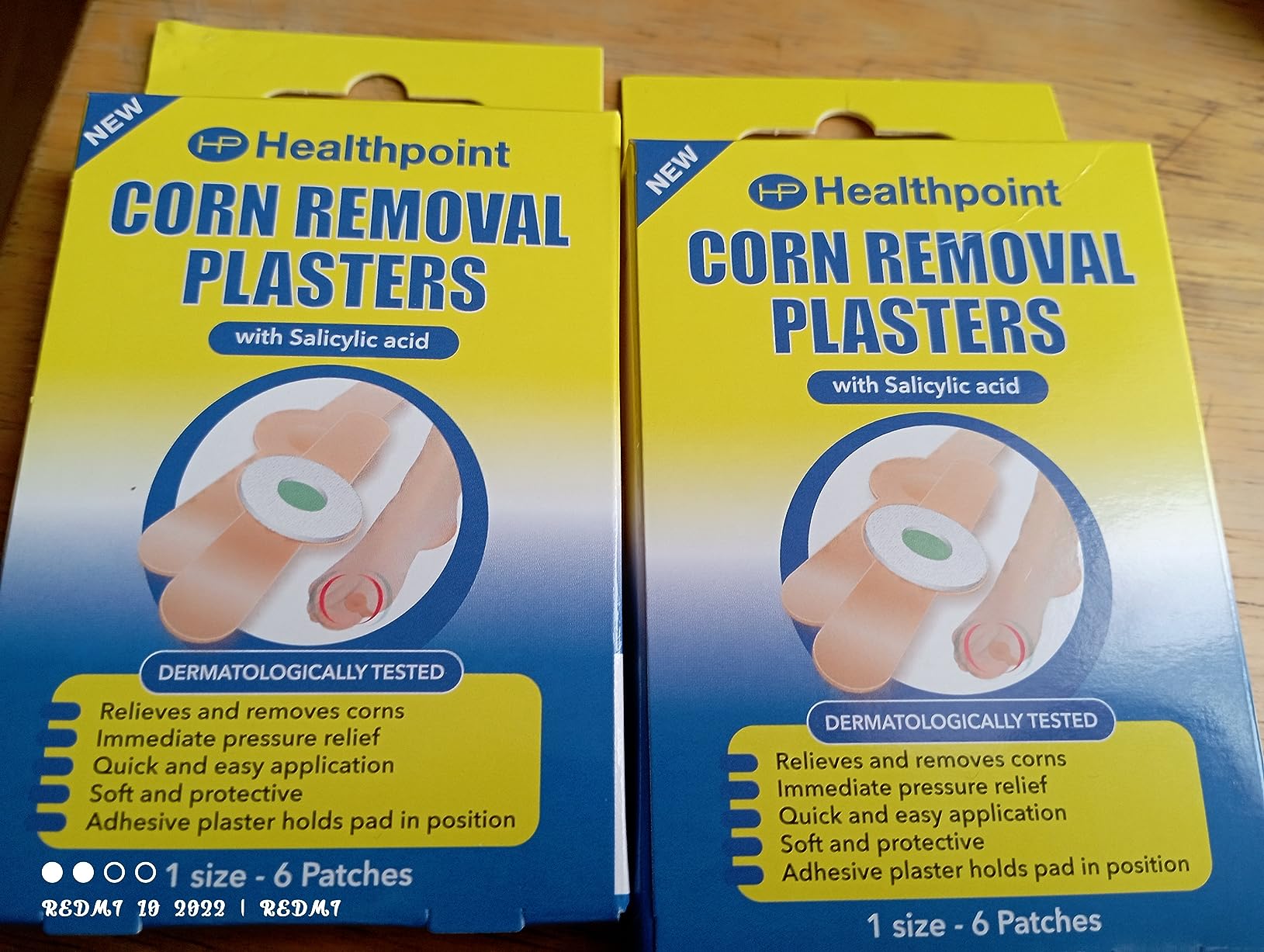 Healthpoint Corn Plasters with Salicylic Acid Relieves and Removes ...