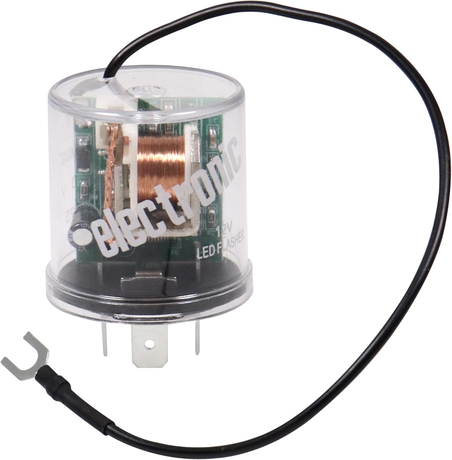 Amazon.com: YiEC ZAN LED Flasher Relay 3 Pin 12V Electronic LED Turn ...