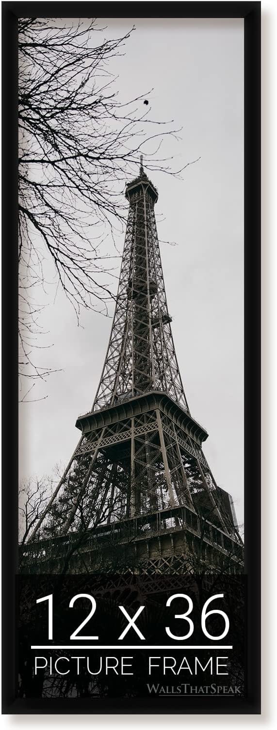 Amazon.com - wallsthatspeak 12x36 Picture Frame for Posters Photos or ...
