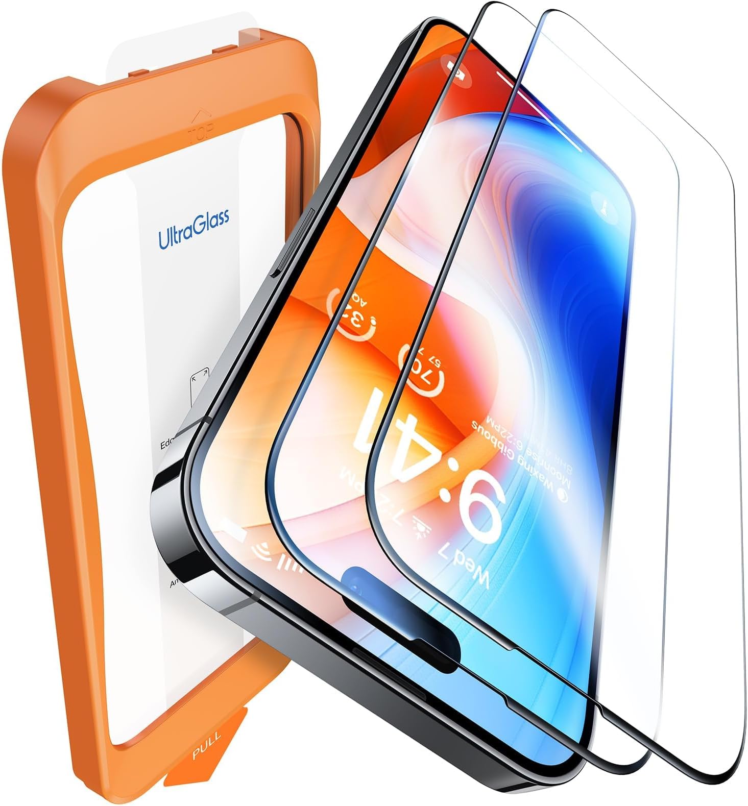 Amazon.com: Opxyl Unbreakable 9H+ Glass for iPhone 13 Pro Max Screen ...