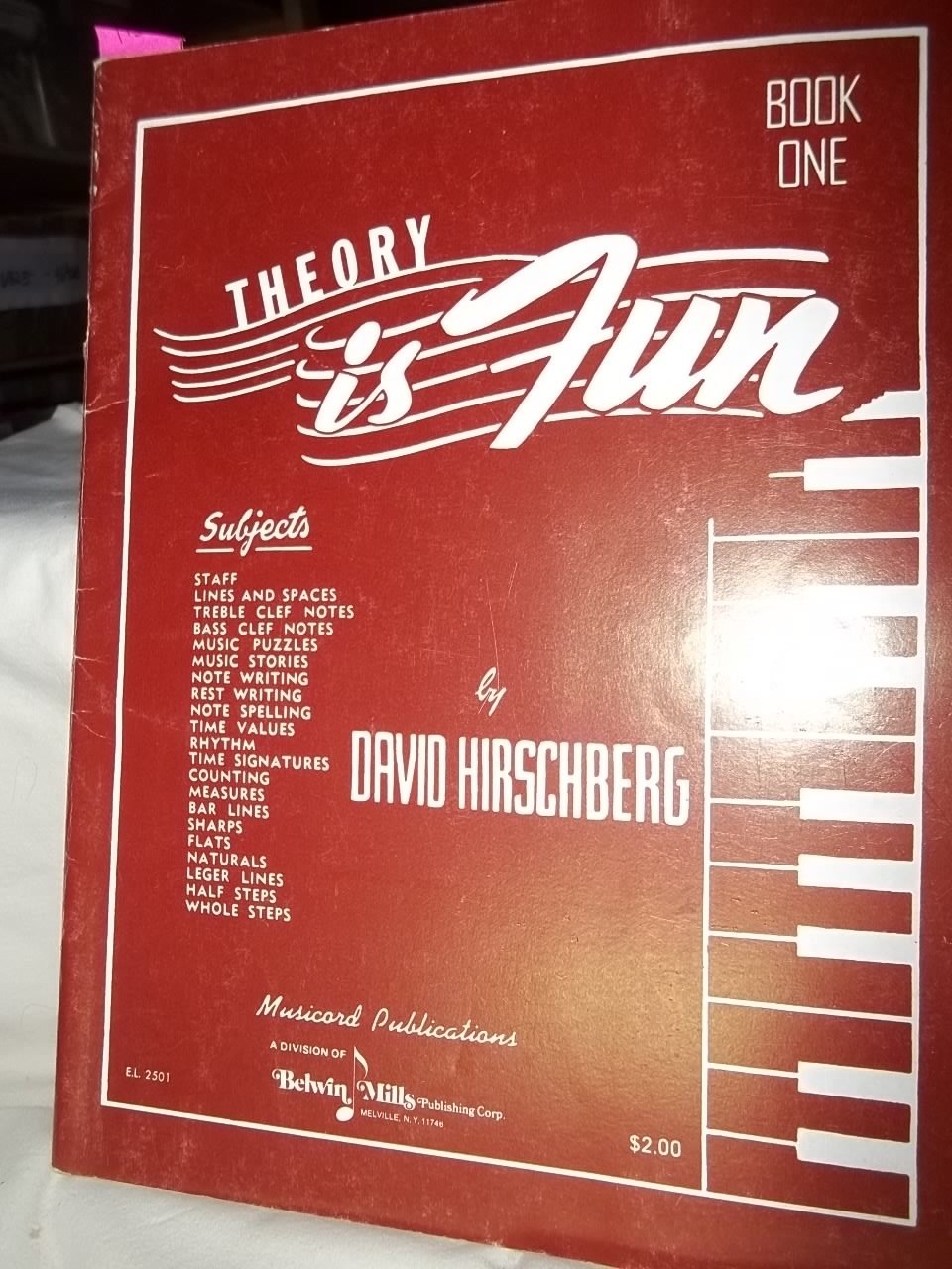 Theory is Fun Book One: David Hirschberg: Amazon.com: Books