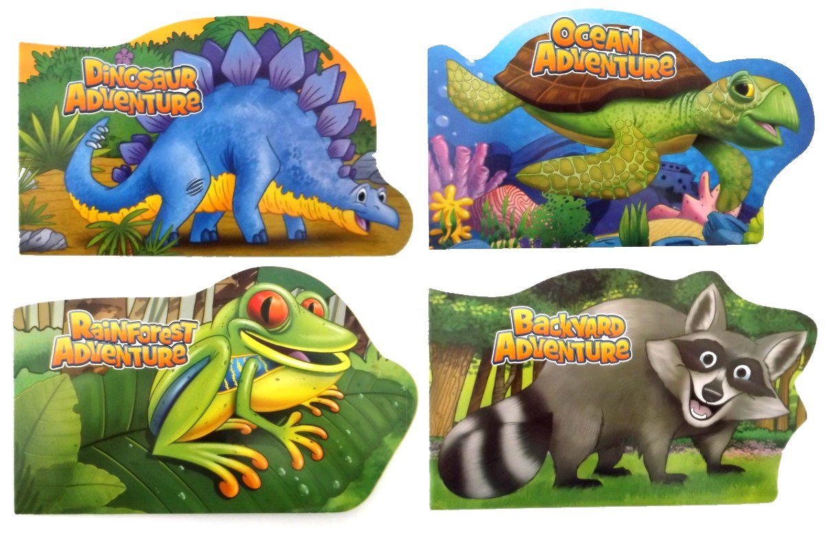 Animal Board Books (Set of 4): The Clever Factory: Amazon.com: Books