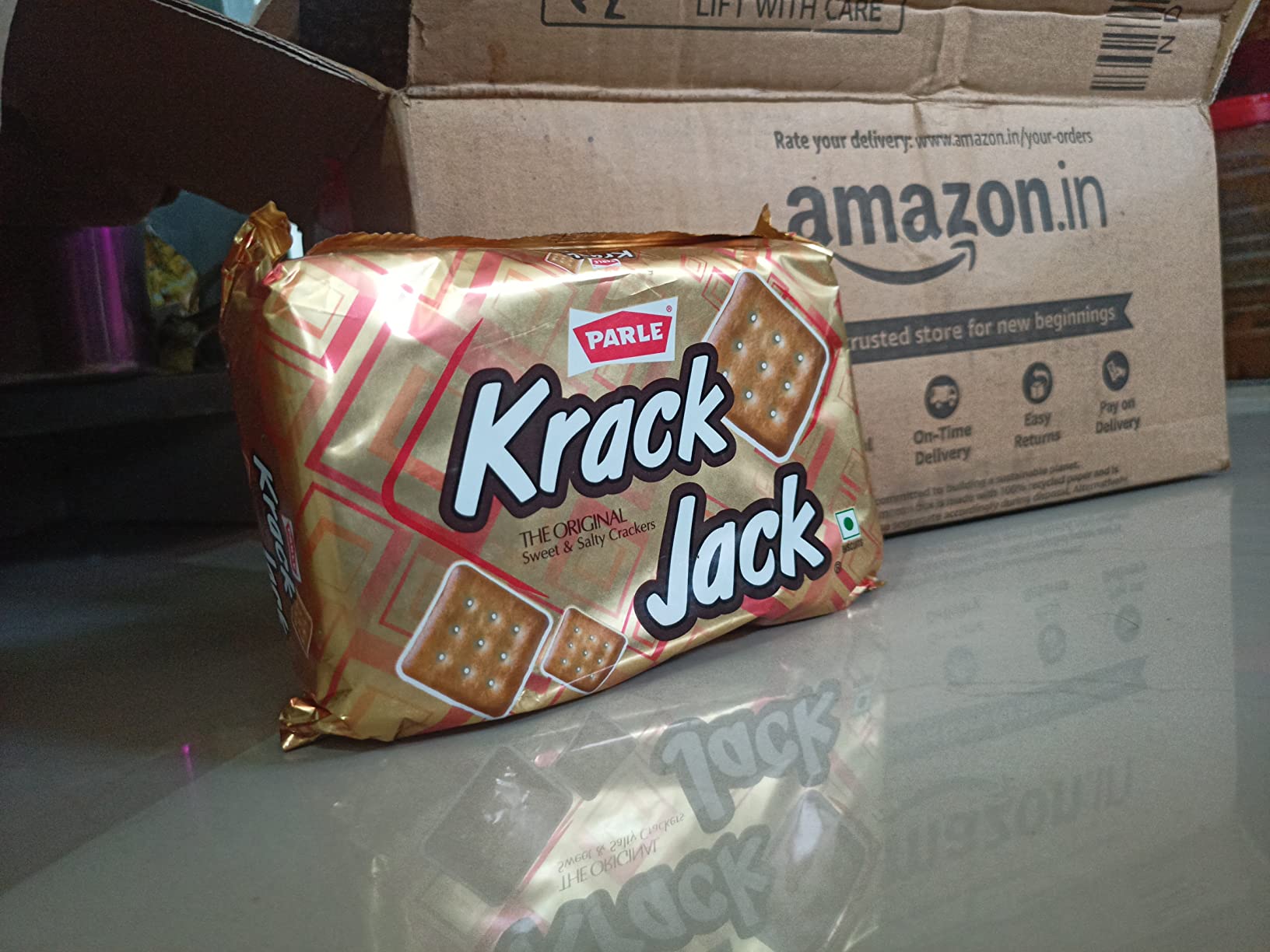 Parle Krackjack Butter Masala 300g/307.8g (Item Weight May Vary ...