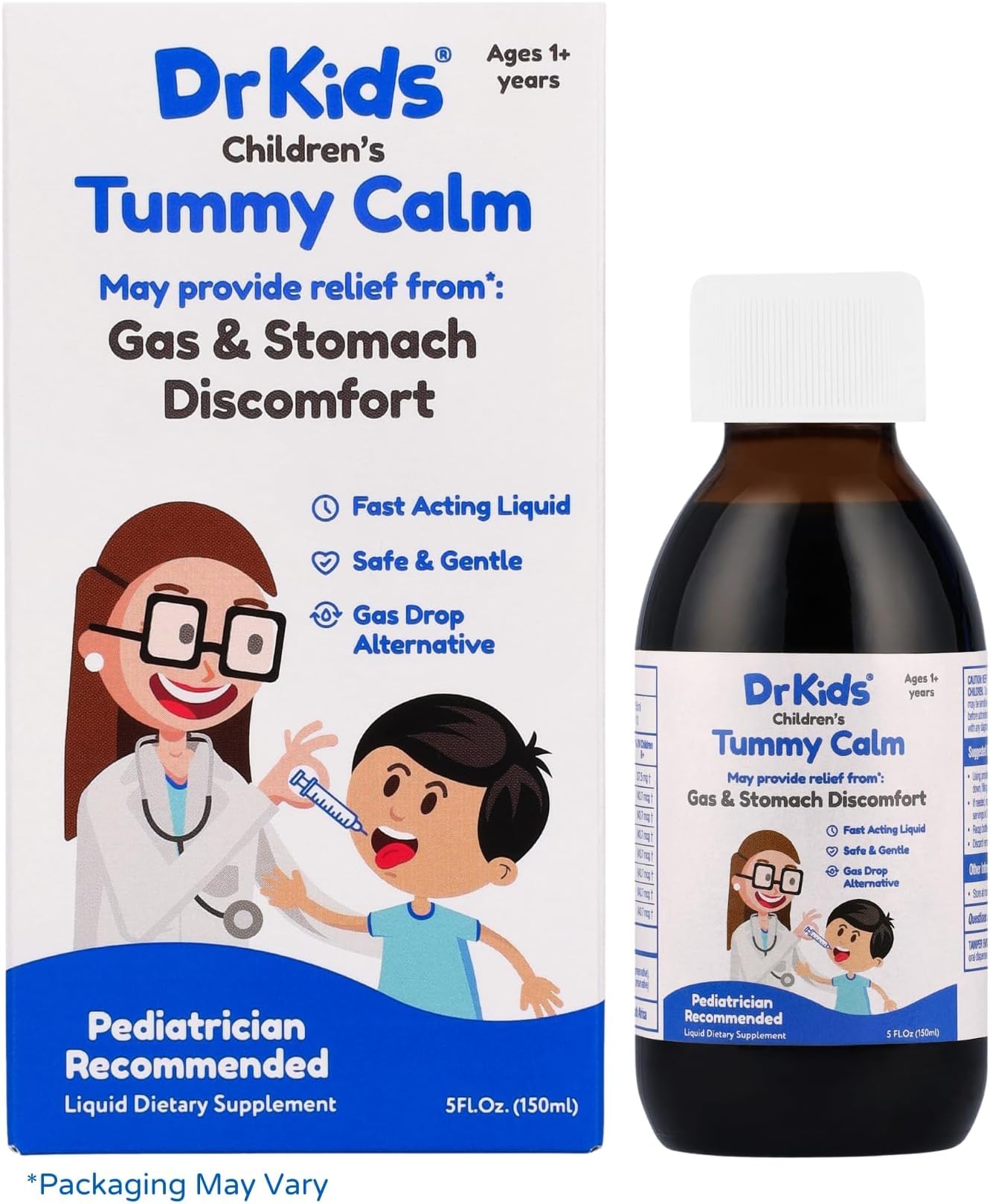 Amazon.com: Tummy Calm DrKids Children’s, Children’s Gas & Stomach ...