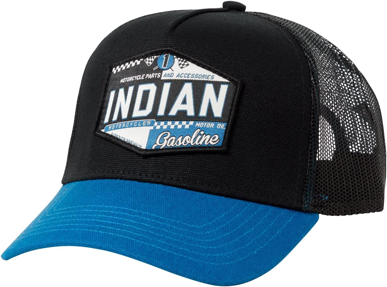 Indian Motorcycle Racing Trucker Hat, Multicolor - 2862795,Multicolor ...