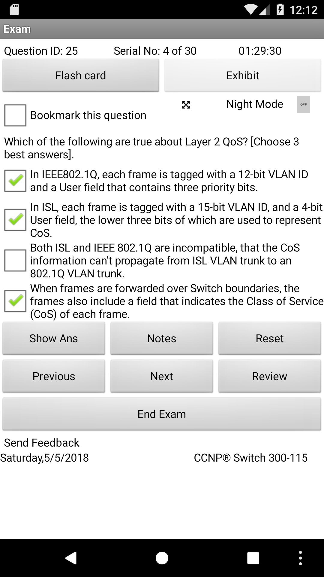 CCNP Switch Practice Tests-Full - App on the Amazon Appstore