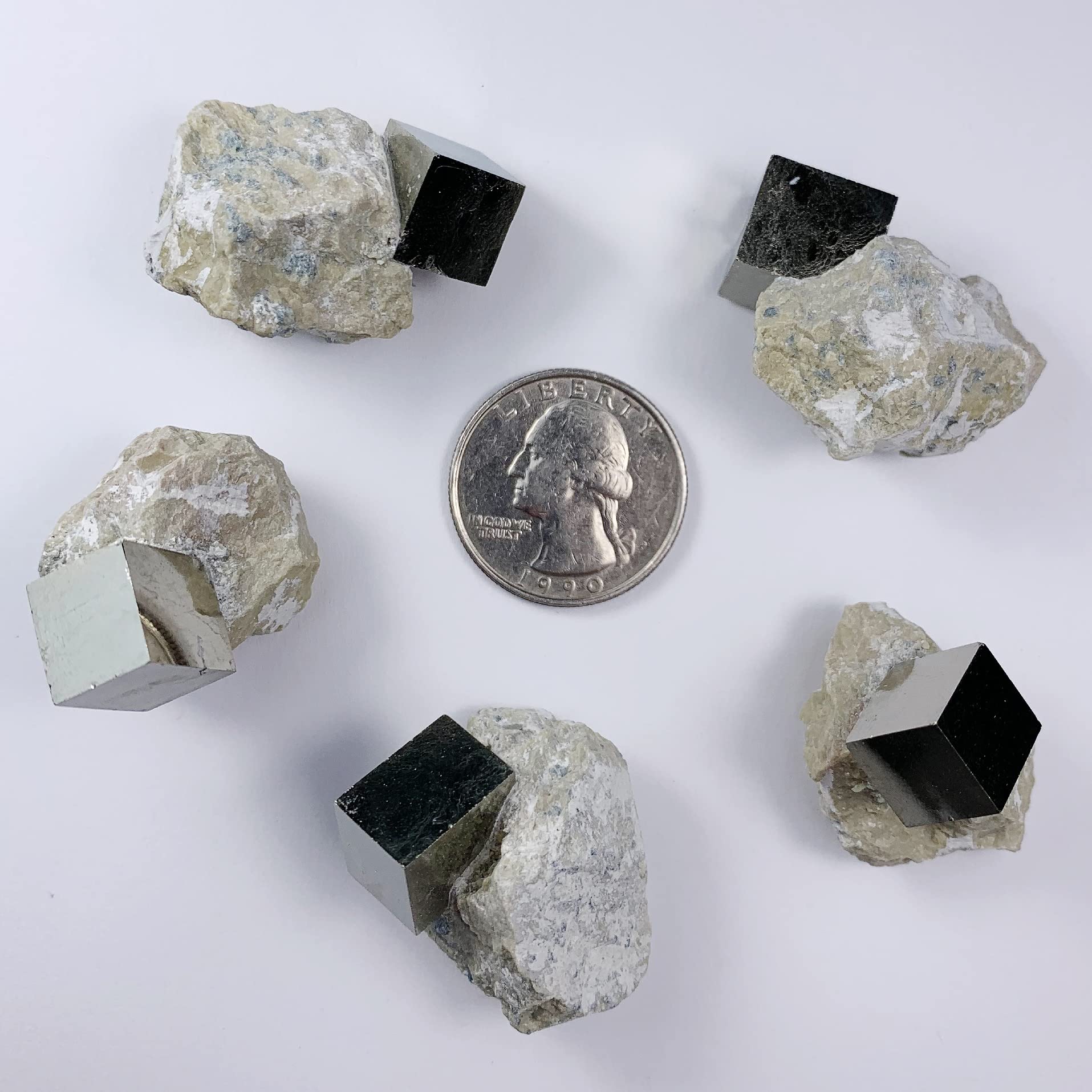 Pyrite Cube Matrix
